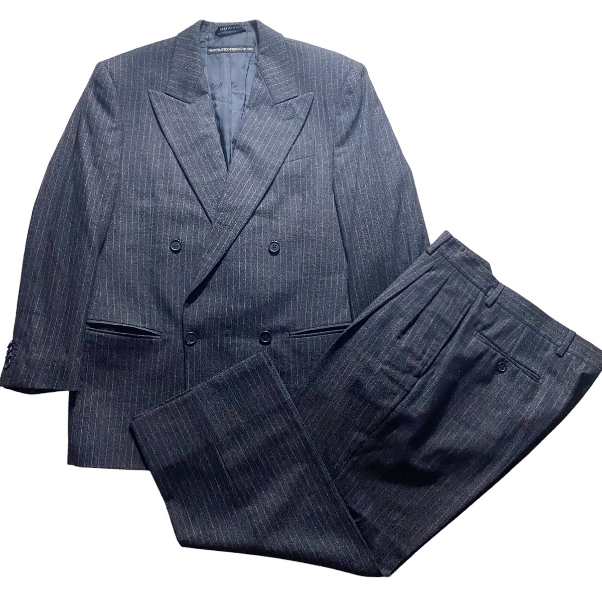 GIANFRANCO FERRE stripe suits set-up | NOIR ONLINE