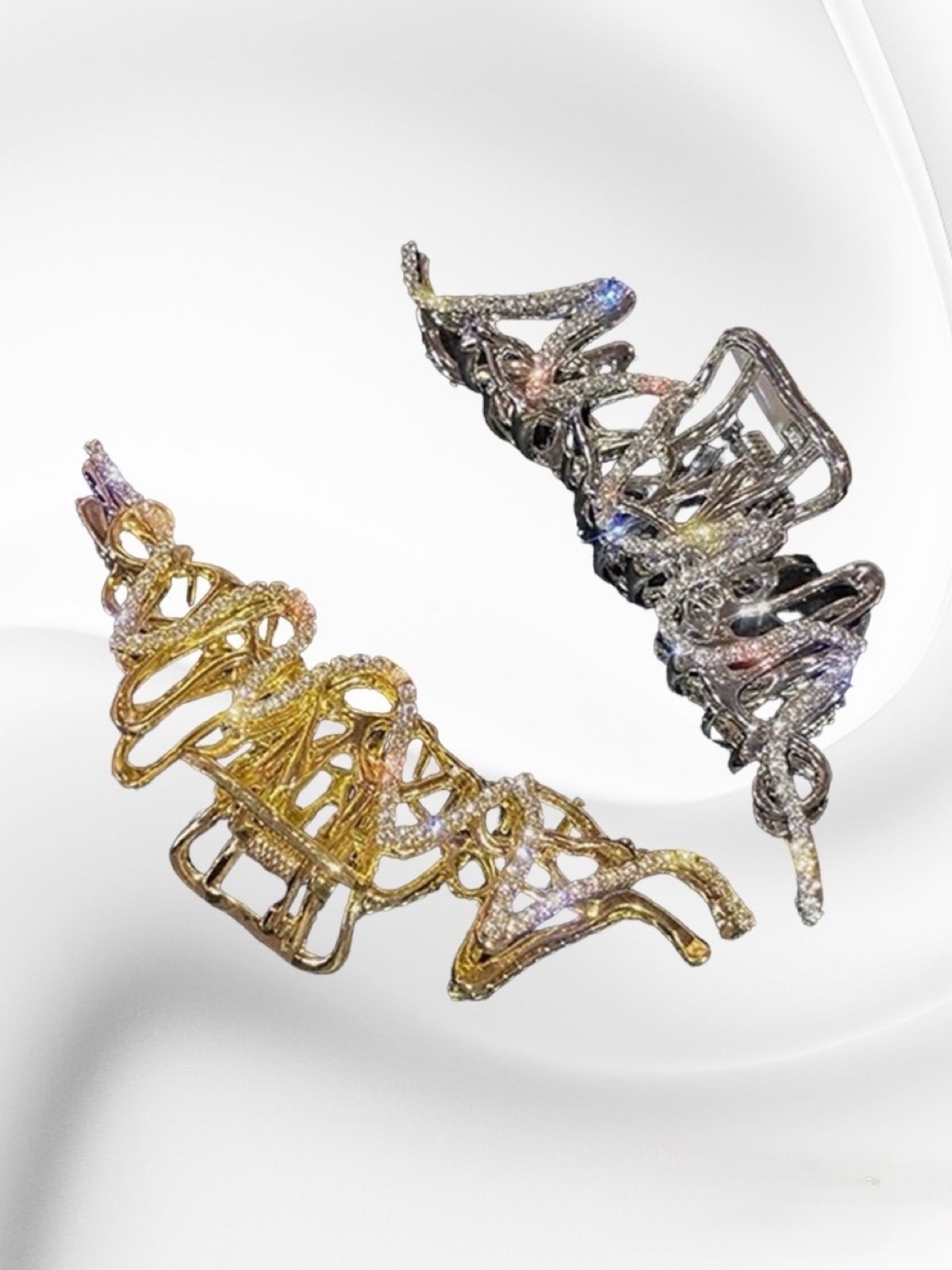 TH004 ウェーブバンスヘアクリップ | Mercieve