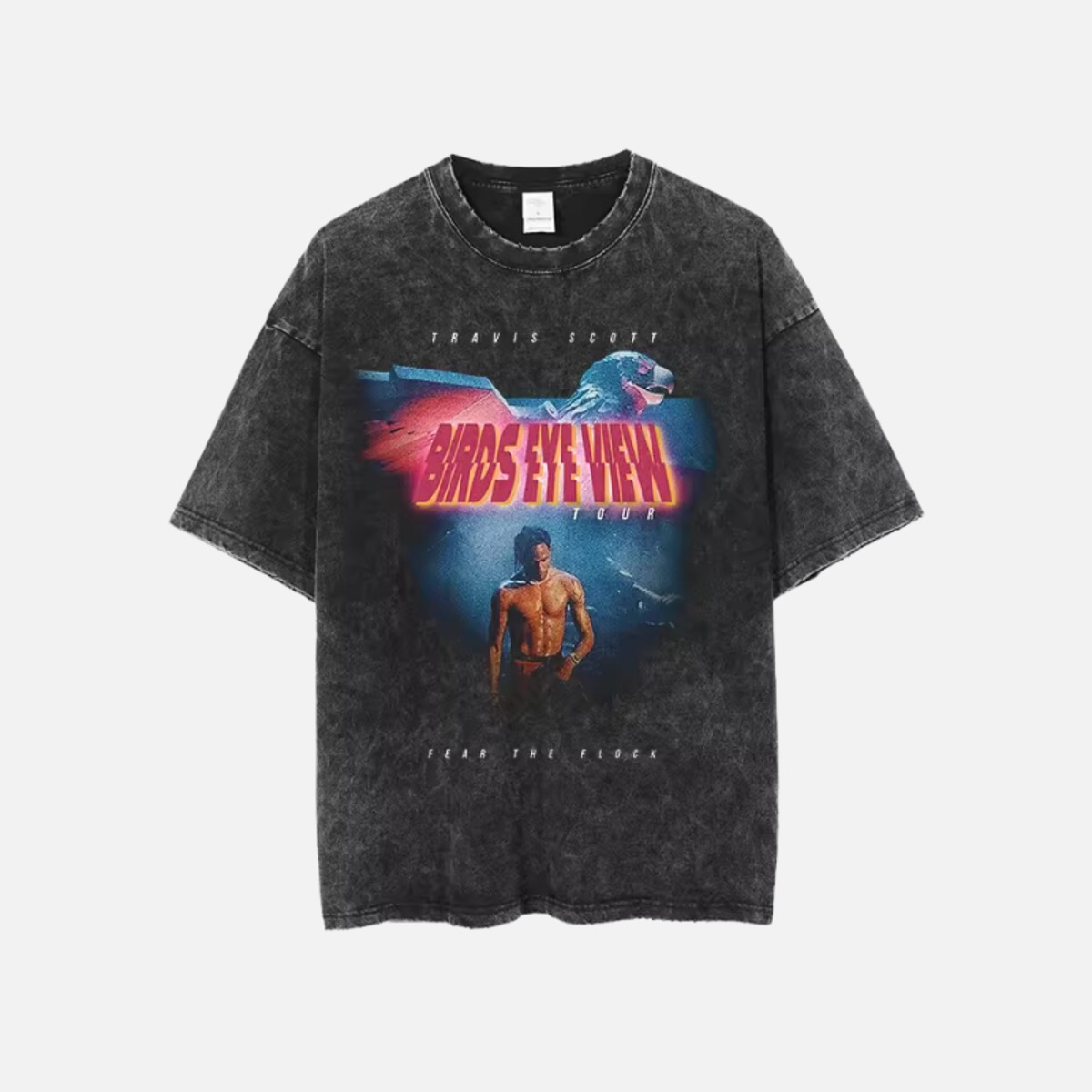 【FLEX0419】Travis Scott Vintage Finished Tee | FLEX MADE | フレックスメイド