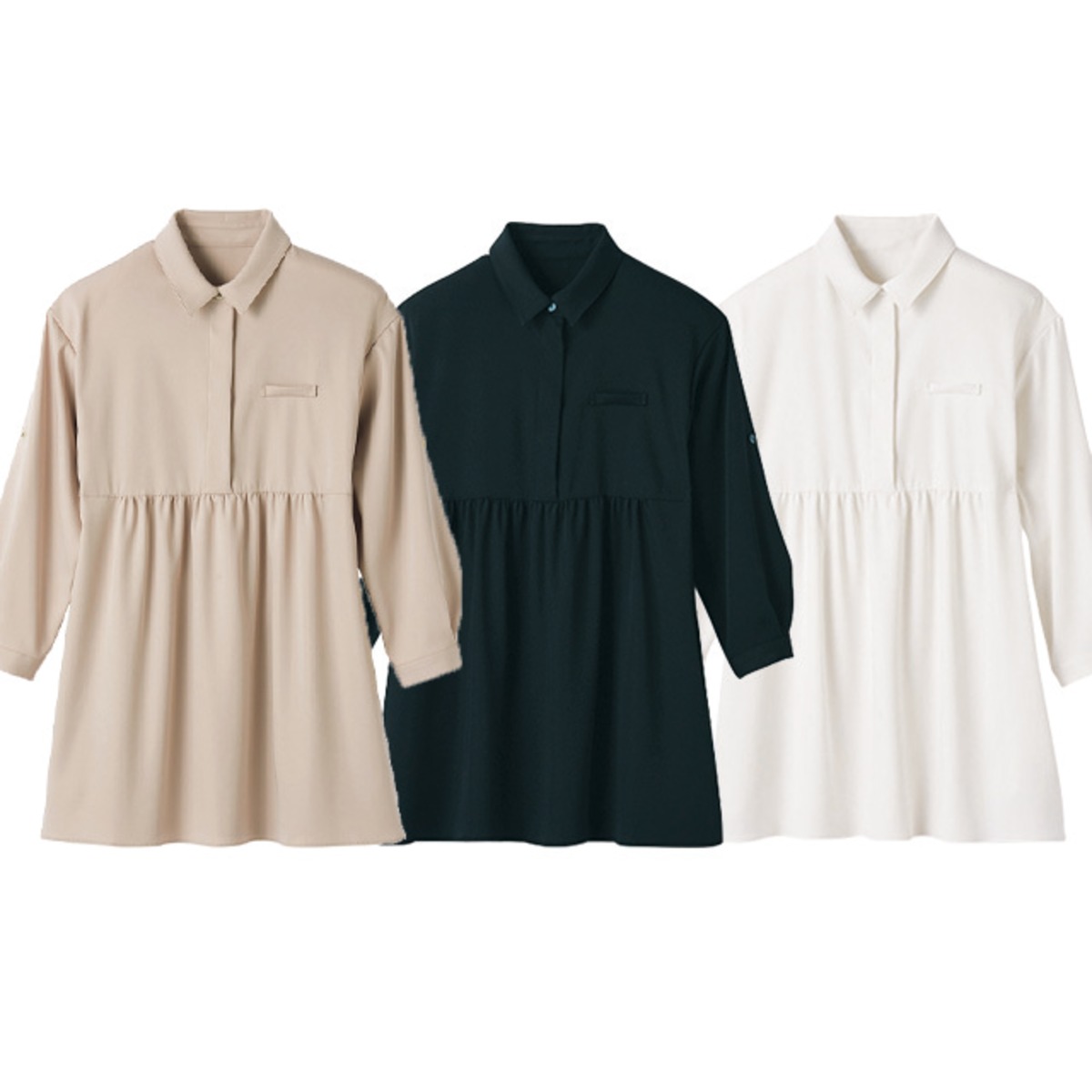 HANECTONE チュニックシャツ 7744 | サロンユニフォームショップ にしみ