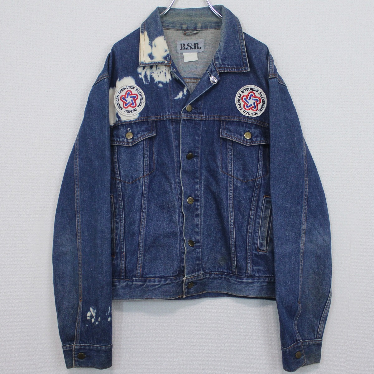 【Caka act2】Bleach × Patch Custom Design Vintage Denim Jacket | Caka(カカ ...