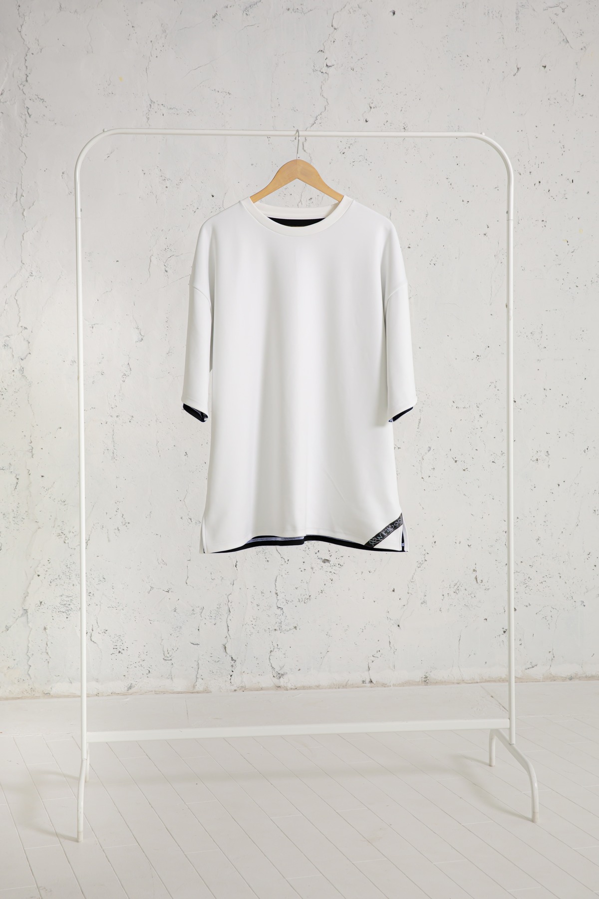 透けない透明感。INVISIBLE TEE（BLACK） | N CROSS