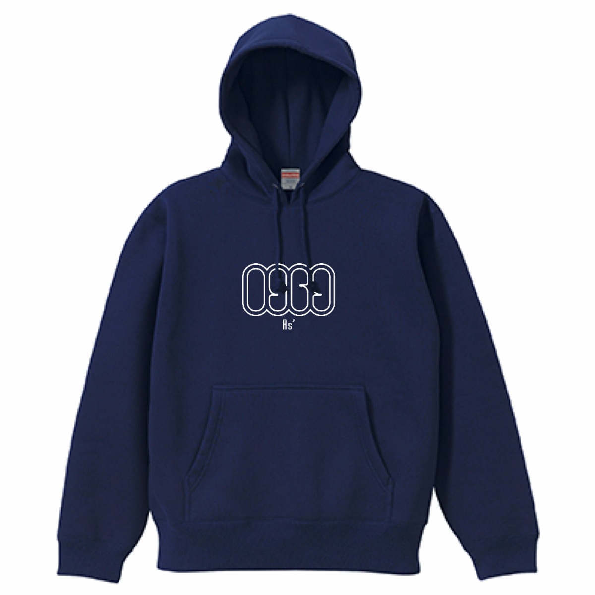 0969 Shape Hoody 【Navy】 | Rs' Store