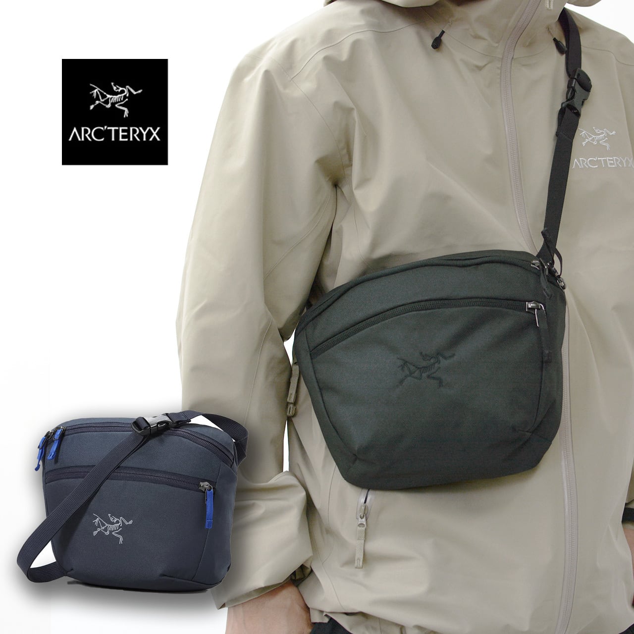 ARC'TERYX [アークテリクス正規代理店] Mantis 2 Waist Pack [X000008973] マンティス 2 ウエストパック・ボディーバック・ウエストバック・ポーチ ...