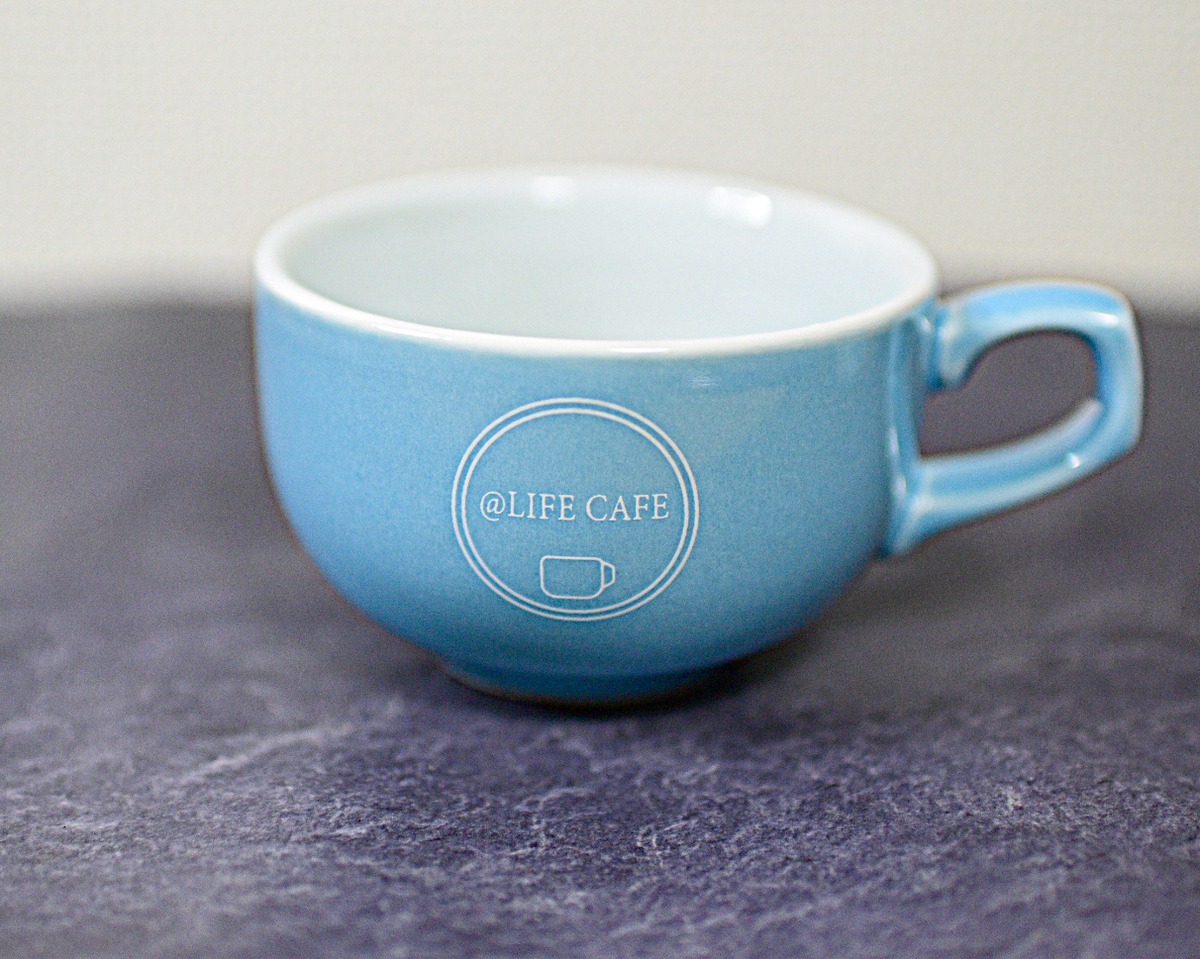 有田焼コーヒーカップ 7.5oz ライトブルー | ＠LIFECAFE