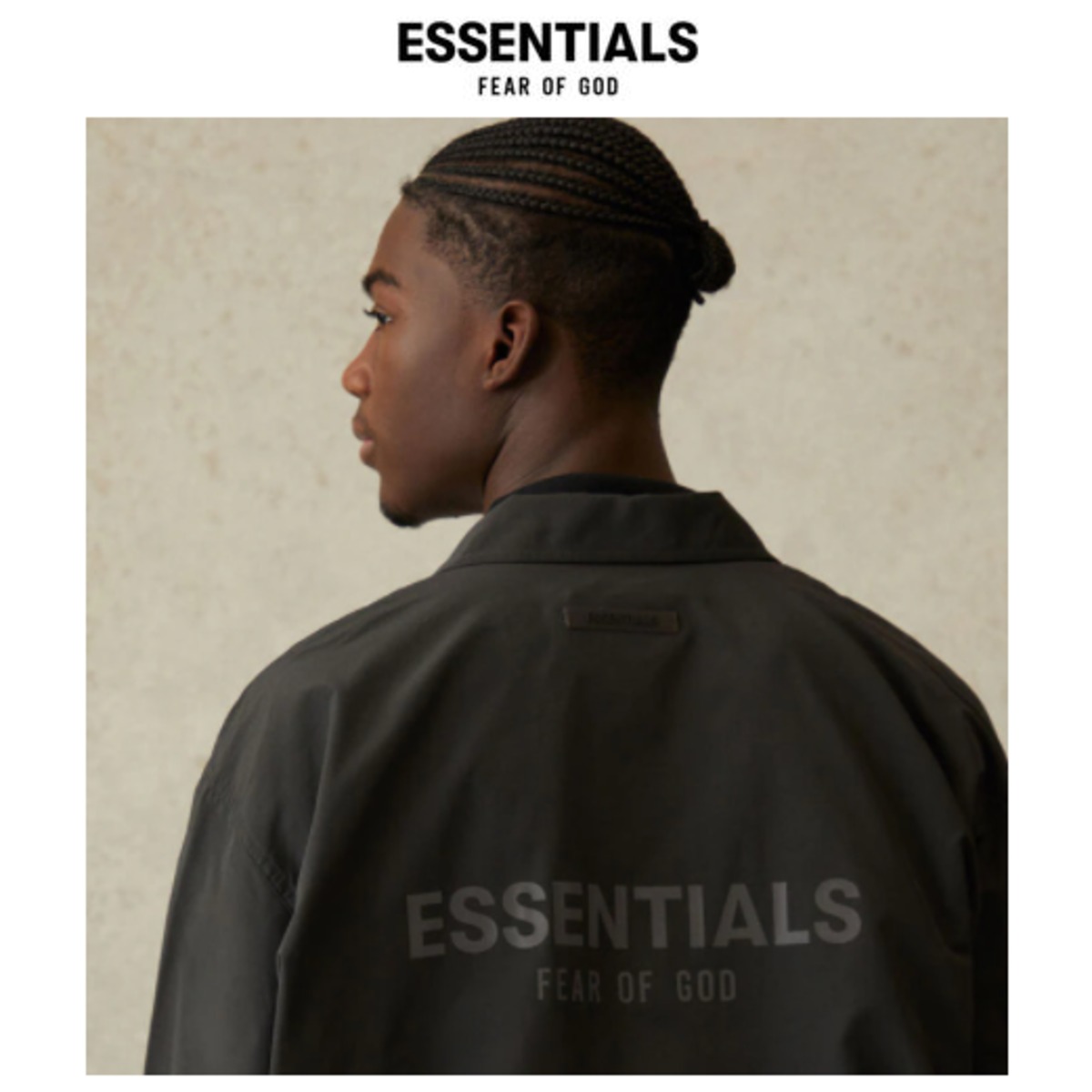 【FEAR OF GOD】ESSENTIALS コーチ ジャケット | CELEV