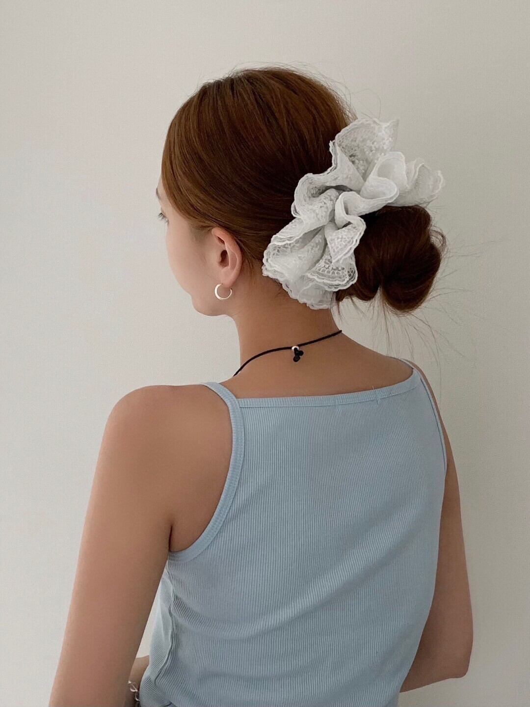 (予約) lace hair tie | Rosec