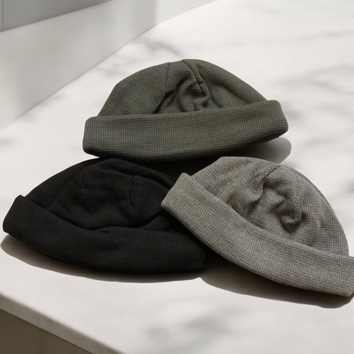 ワッフル セーラーワッチキャップ WAFFLE SAILOR WATCH CAP | 帽子屋 matto mento マットメント