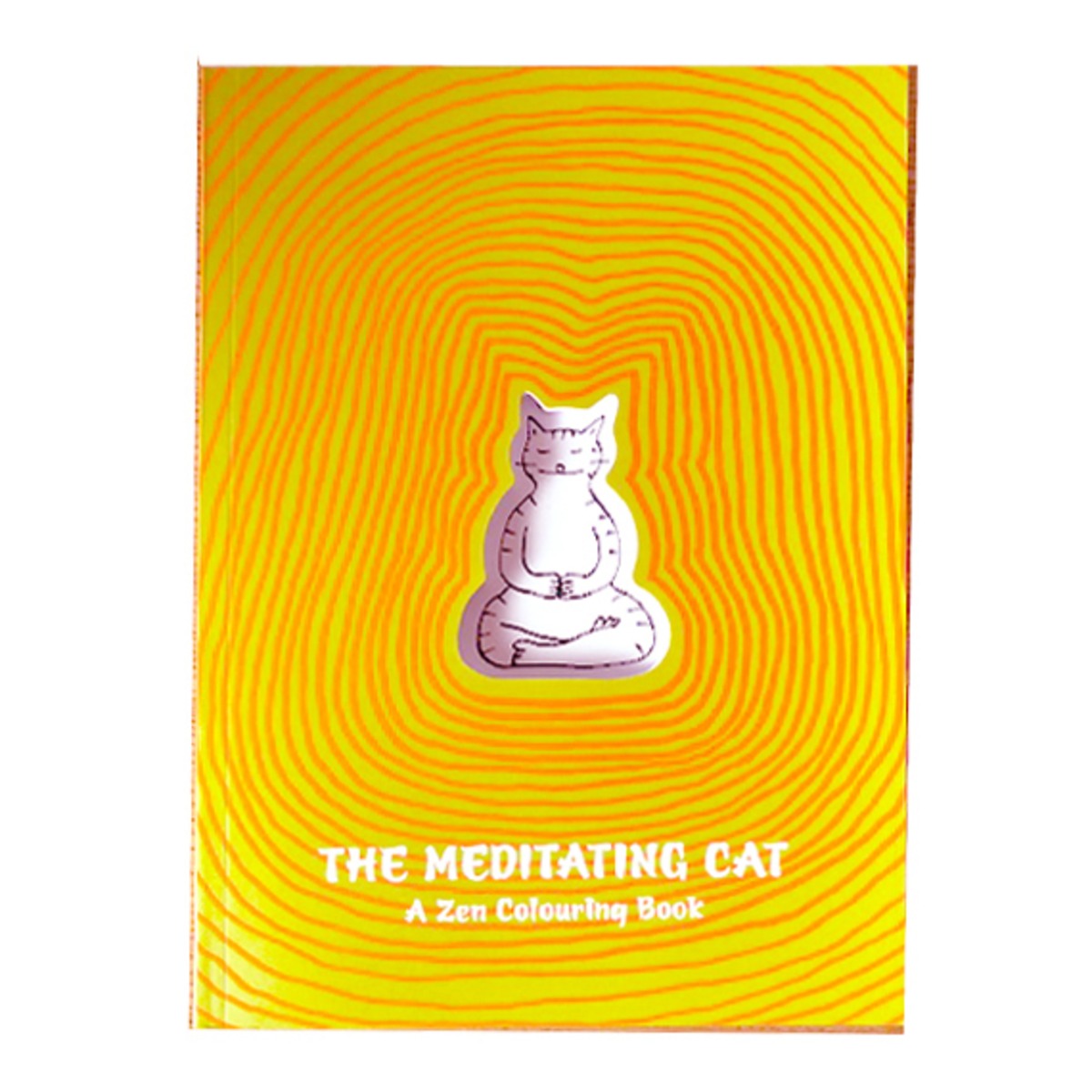 THE MEDITATING CAT A Zen Colouring Book | 絵本書庫 deja-vu