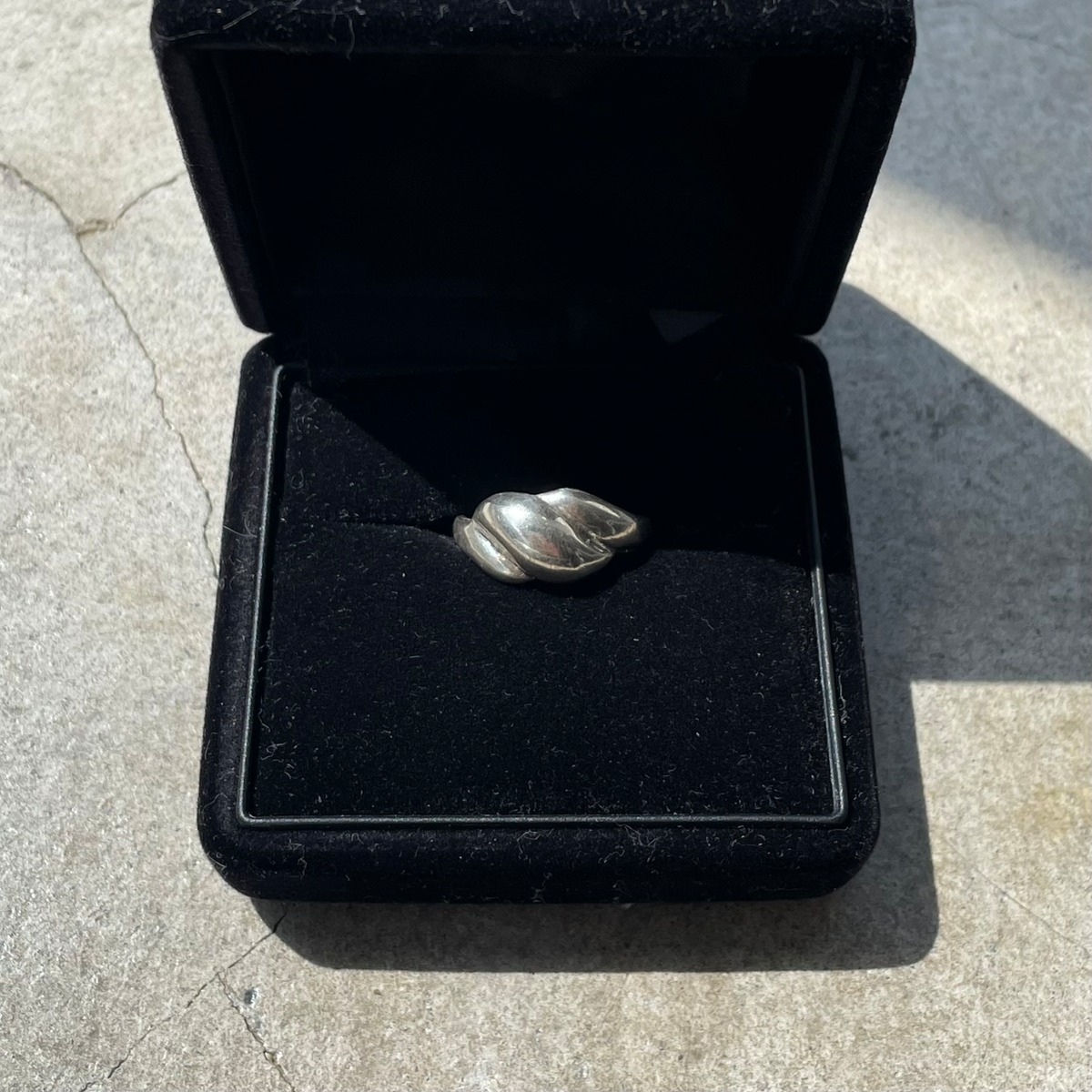 【Vintage】Silver 925 Organic shape ring | anns