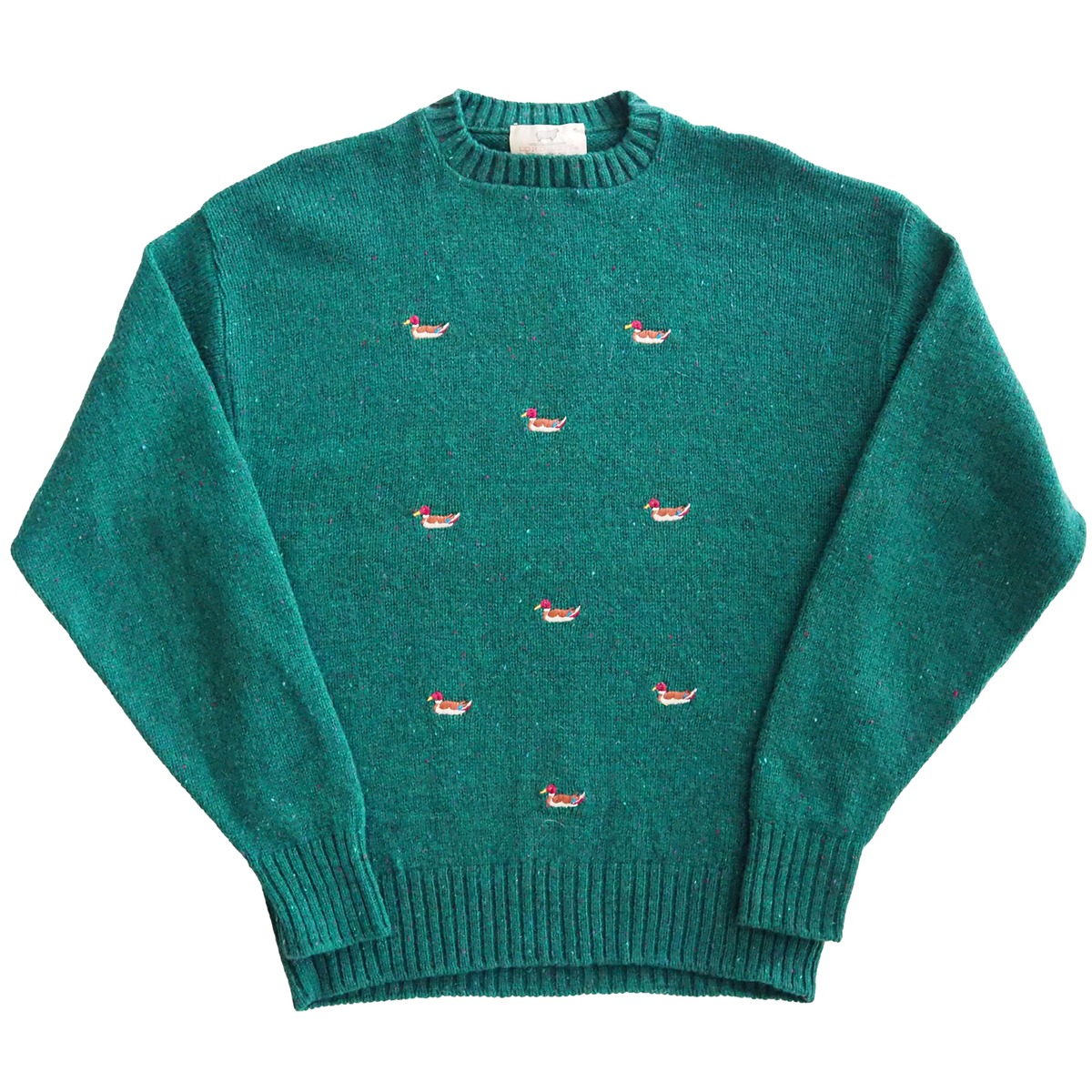 70’s〜 “LORD JEFF” duck pattern sweater | 古着屋シミー
