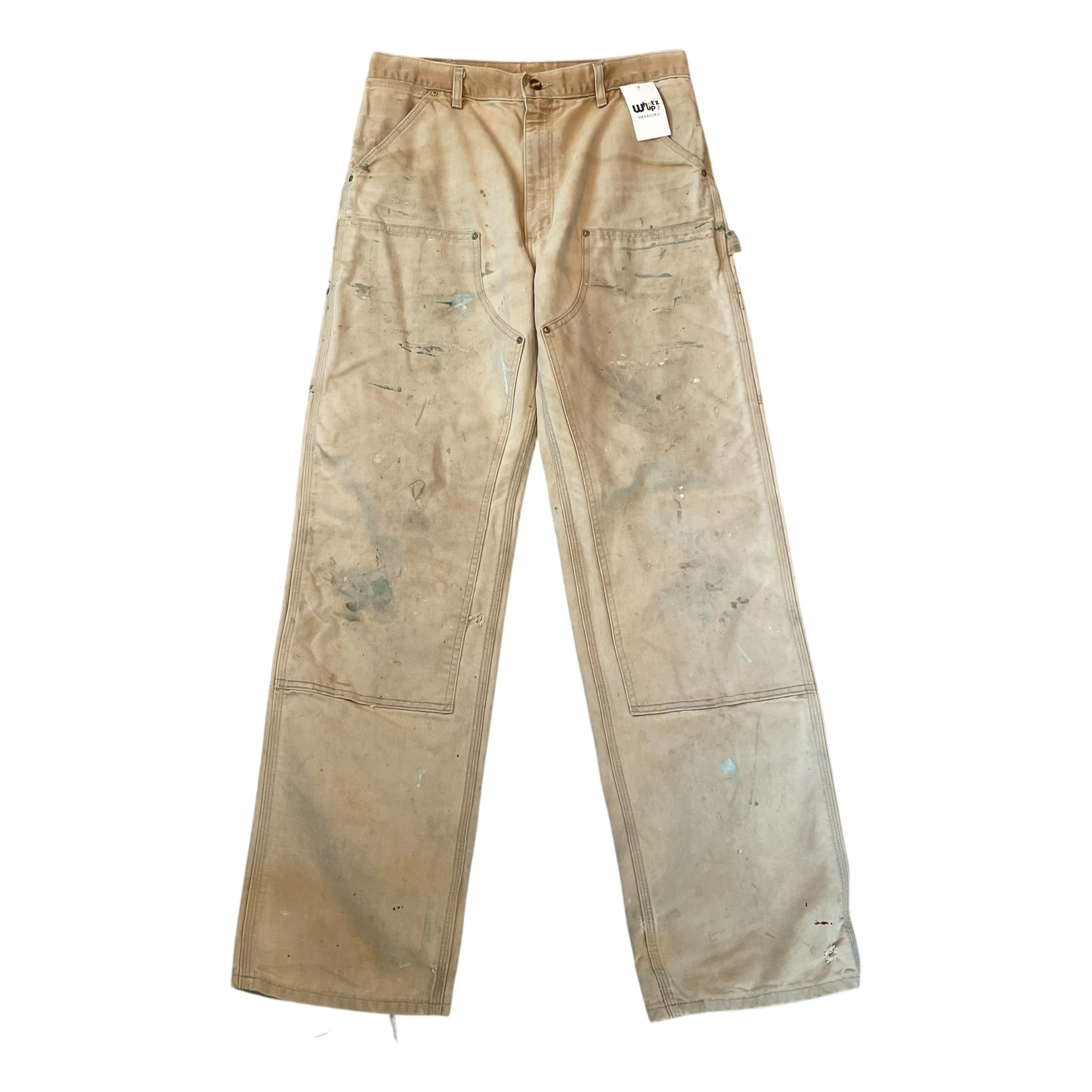 00s Carhartt double knee "Beige" work pants 【D】 | Pay ID