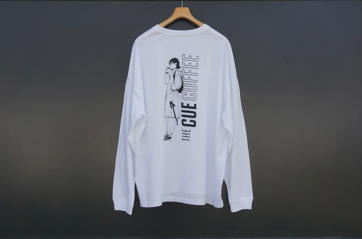 THE CUE COFFEE × mar_artworks LONGSLEEVE TEE | THE CUE COFFEE