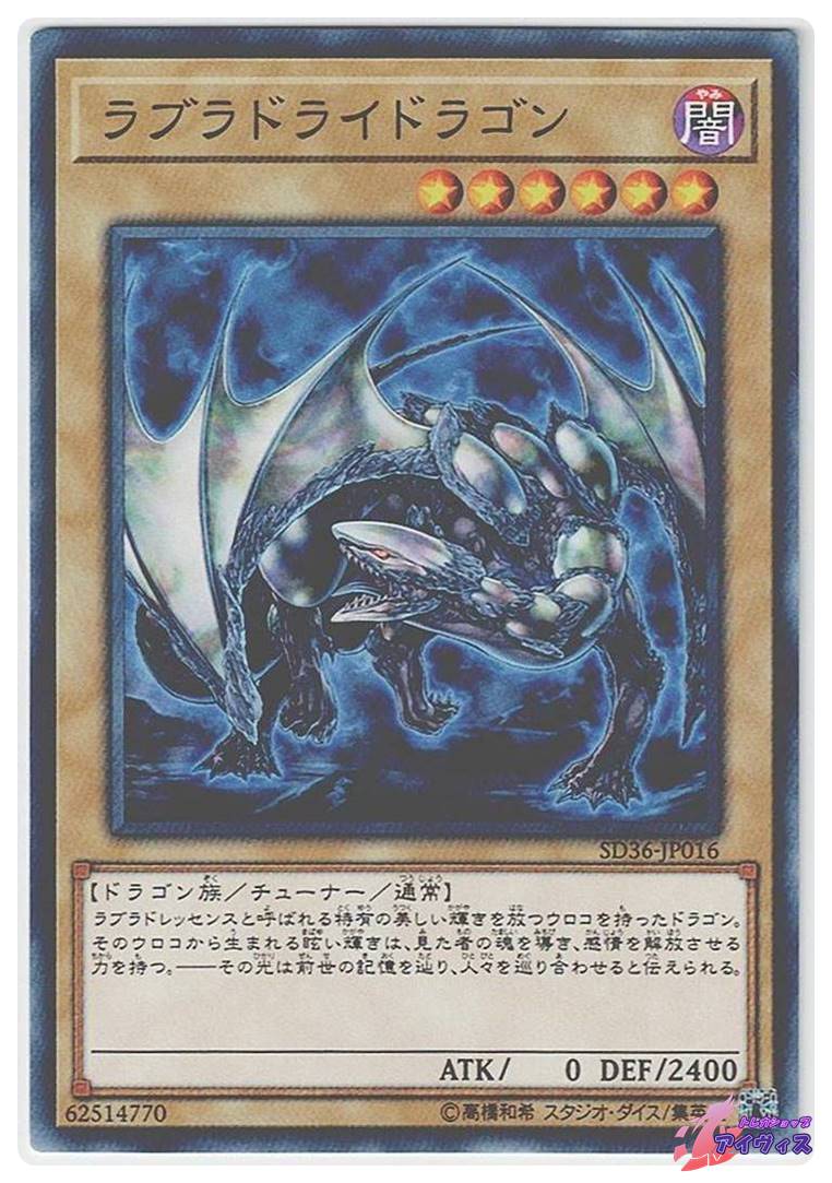 ラブラドライドラゴン [ノーマル] [ランクB] [SD36-JP016] [遊戯王] | トレカショップアイヴィス【遊戯王シングル販売】
