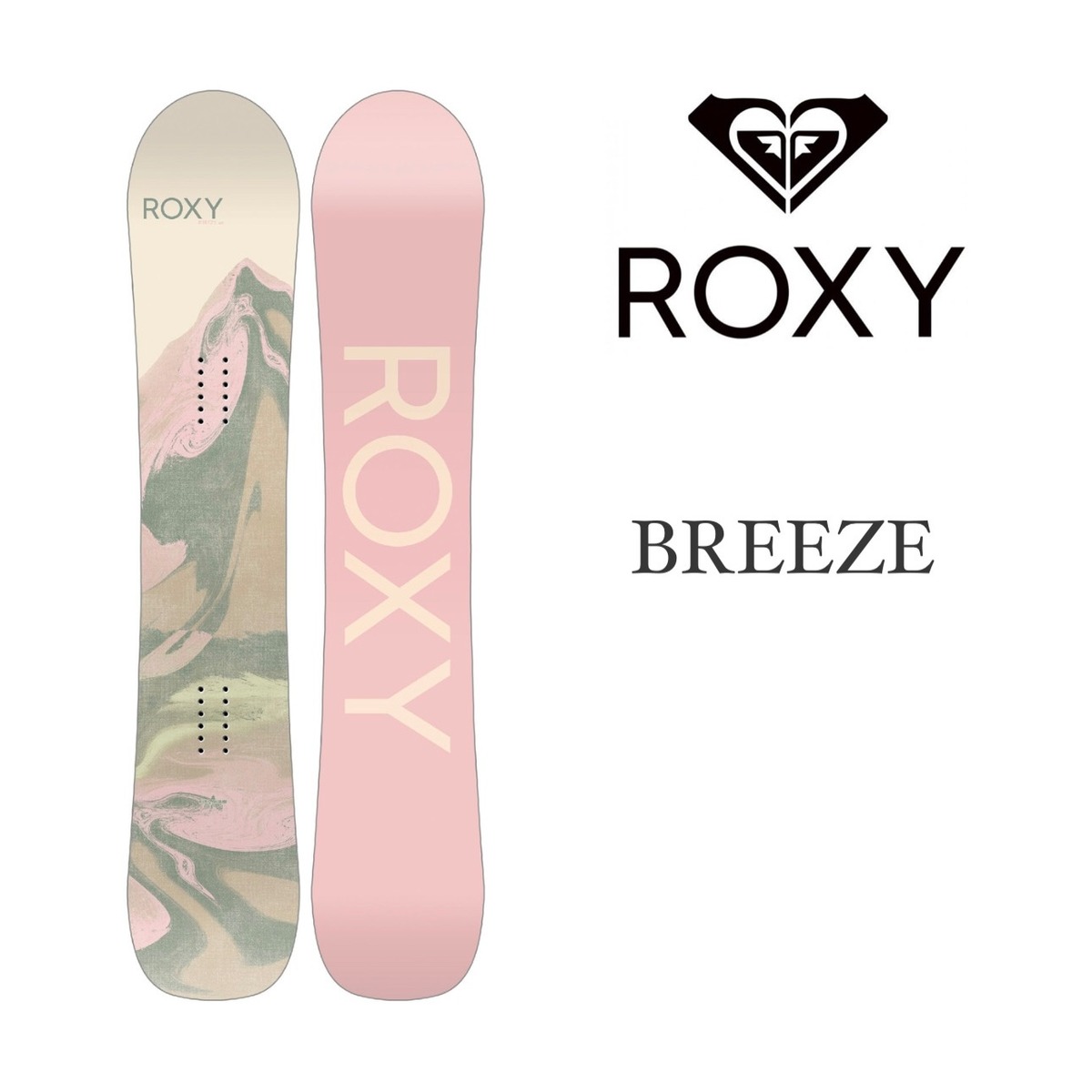 24-25モデル . ROXY .『 BREEZE 』. ロキシー . ブリーズ . レディース . ダブルキャンバー . パウダー ...