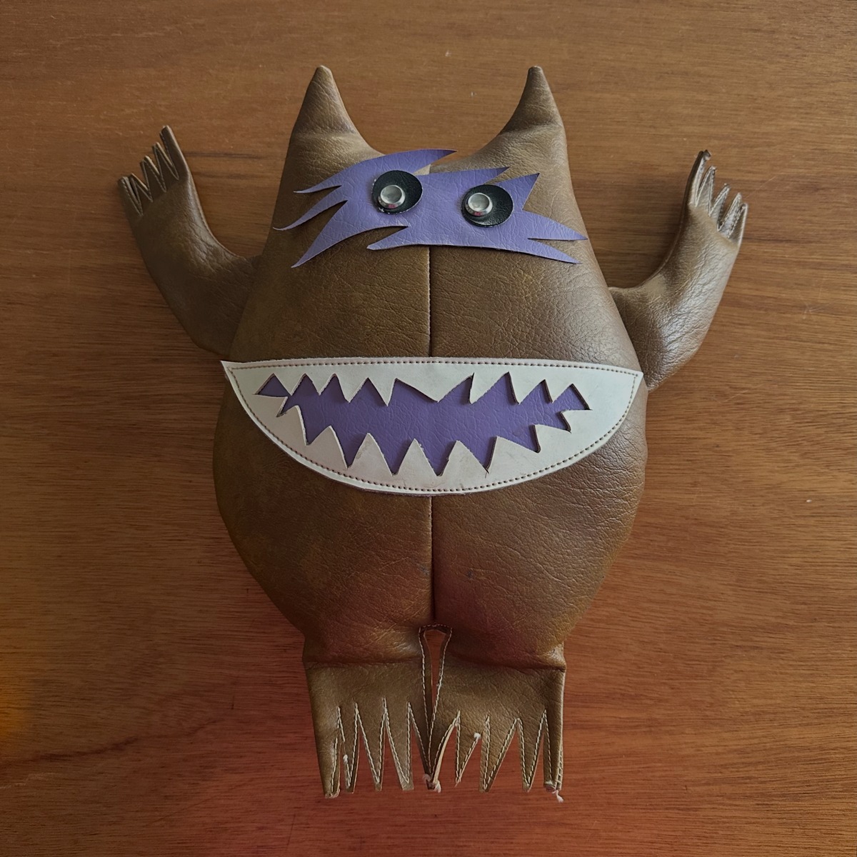 【L】1970s bootleg Nauga Monster BROWN×PURPLE | DROP select vintage & used 中目黒 古着屋