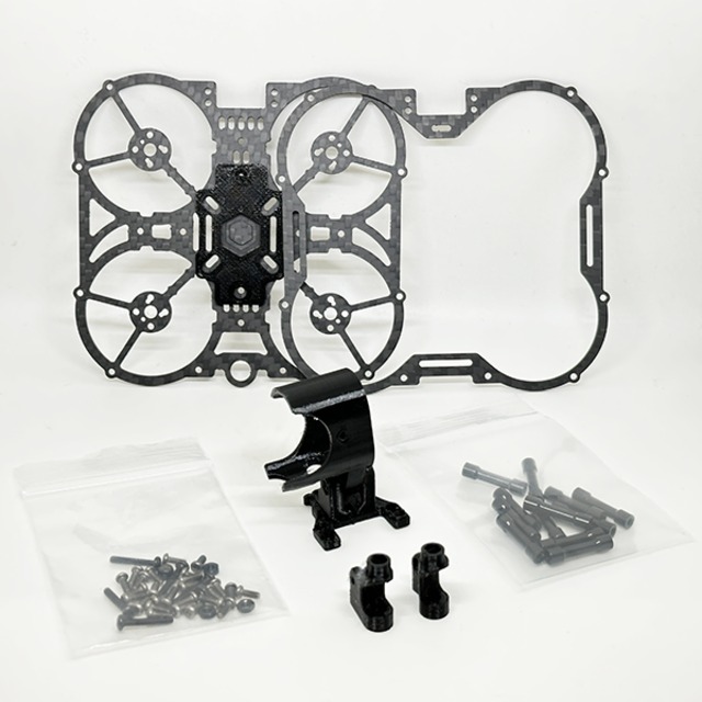 [ピピフレーム研究所] PiPi Whoop 75 CFRP Frame V1.1 set | #fpvosaka