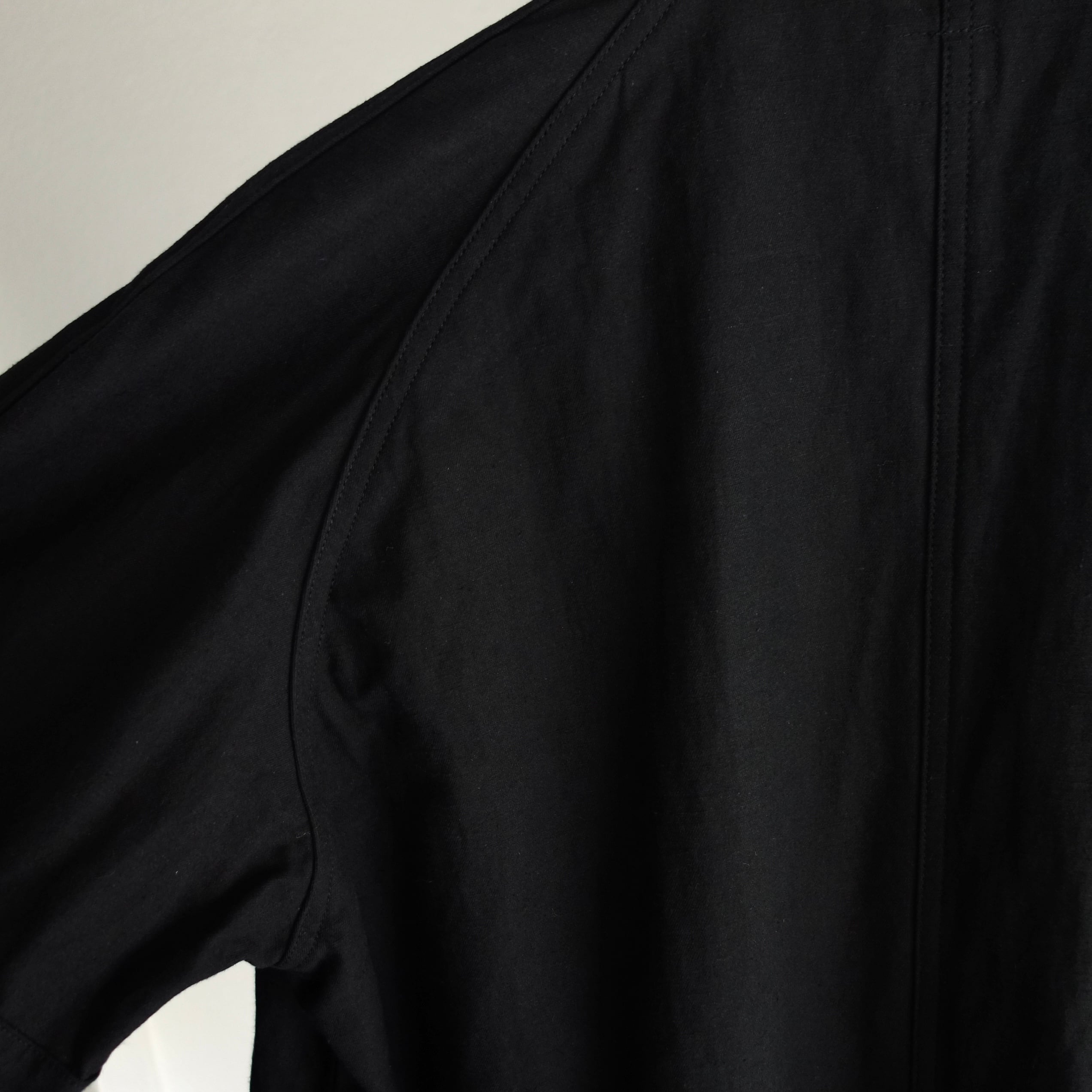 classic maquignon coat / maquignon black | ATELIER GARDENIA classic maquignon coat / maquignon black | ATELIER GARDENIA