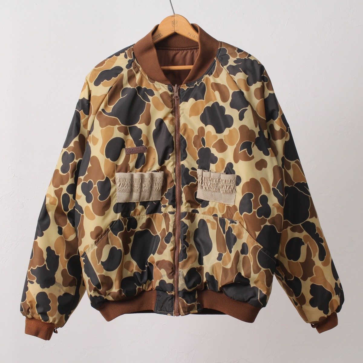 1980's〜COLUMBIA DUCKHUNTER-CAMO REVERSIBLE JACKET | FRUiT VINTAGE