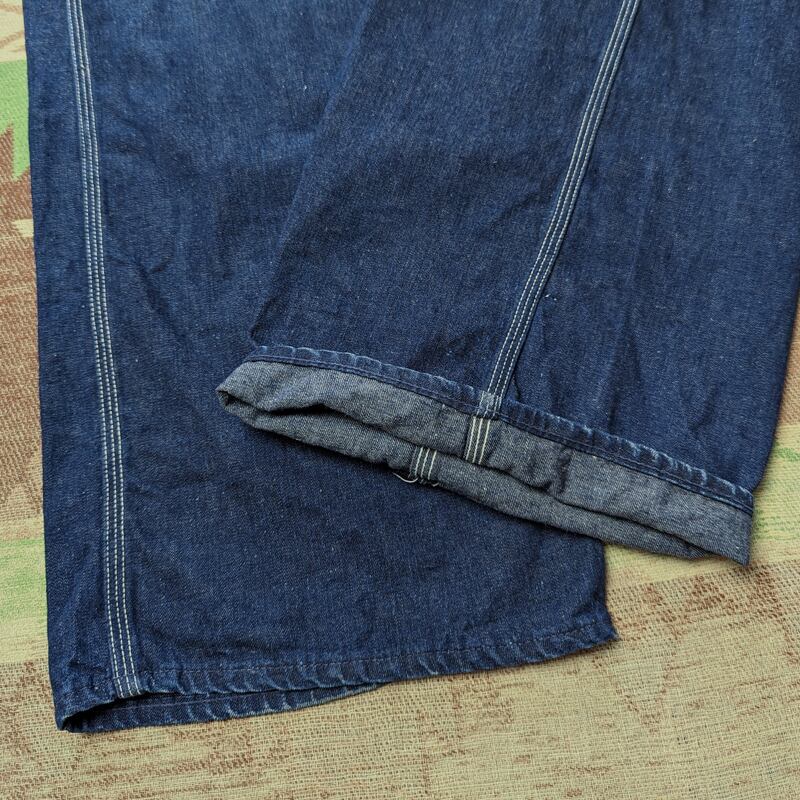 50s~ ANVIL BRAND Low-Back Denim Overalls (W44) | Wonder 50s~ ANVIL BRAND Low-Back Denim Overalls (W44) | Wonder