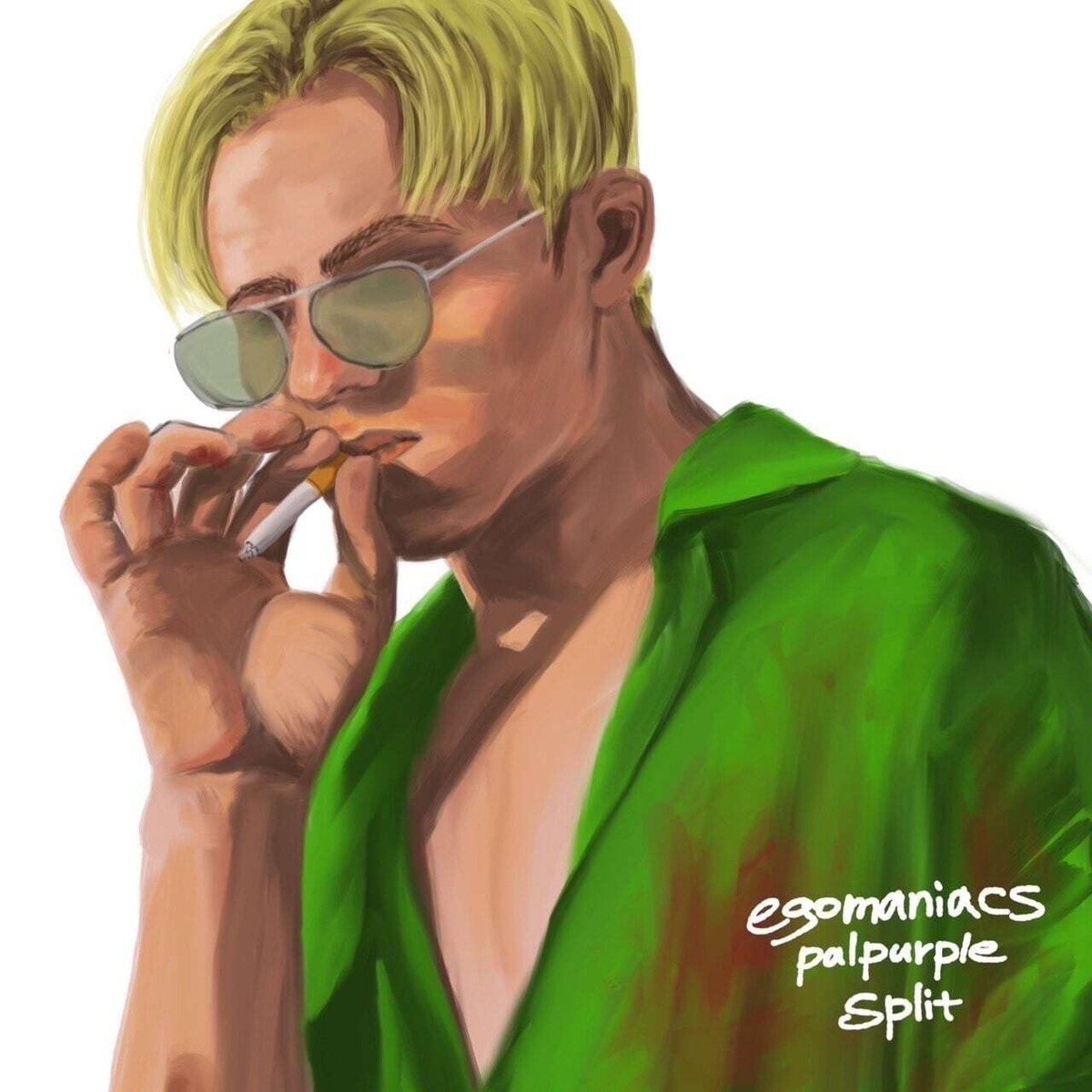 egomaniacs / palpurple 「Split」 (CD) | whitekross