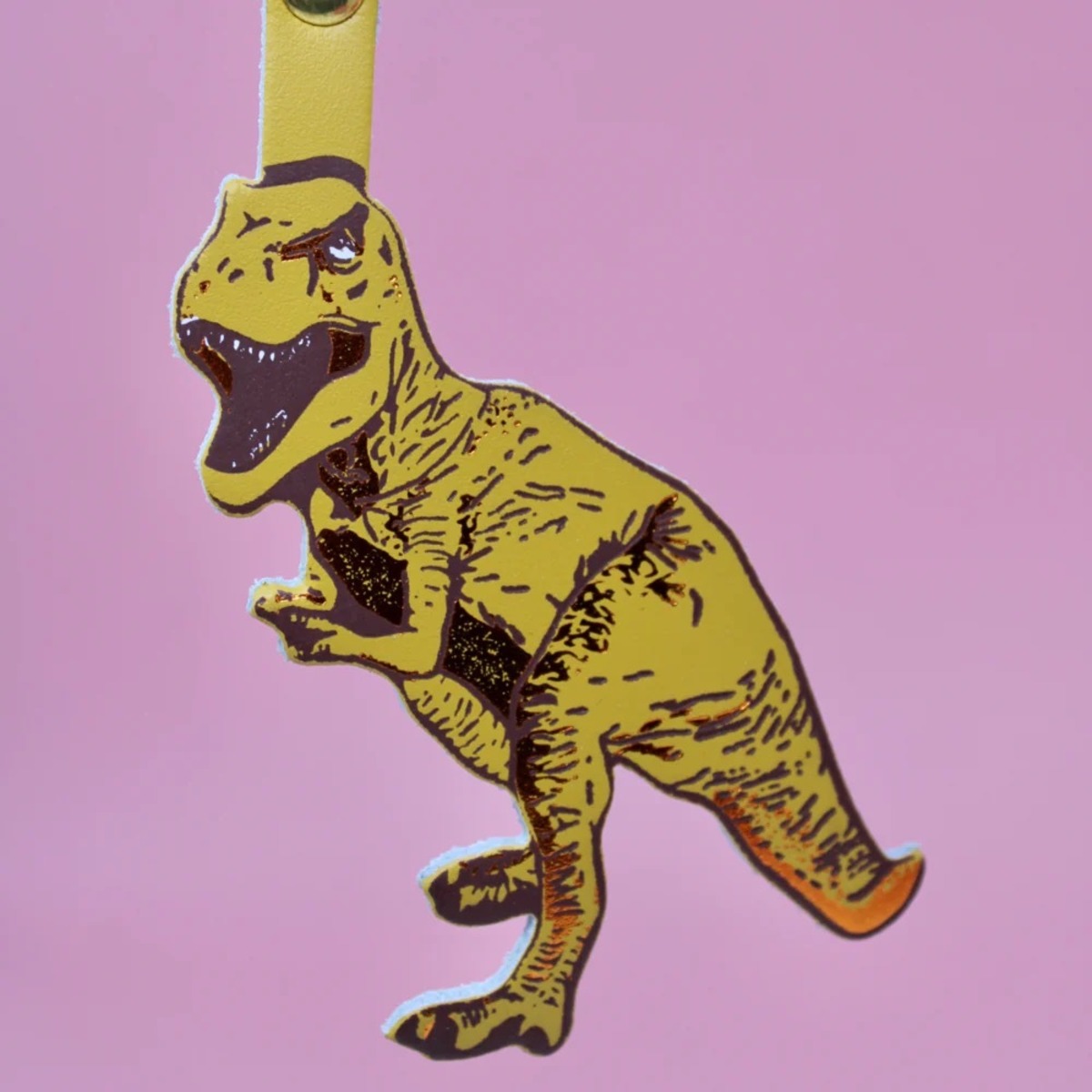 New!【Ark Colour Design】ティラノサウルス キーリング 黄土 T-Rex Key Fobs Ochre | 雑貨店feve