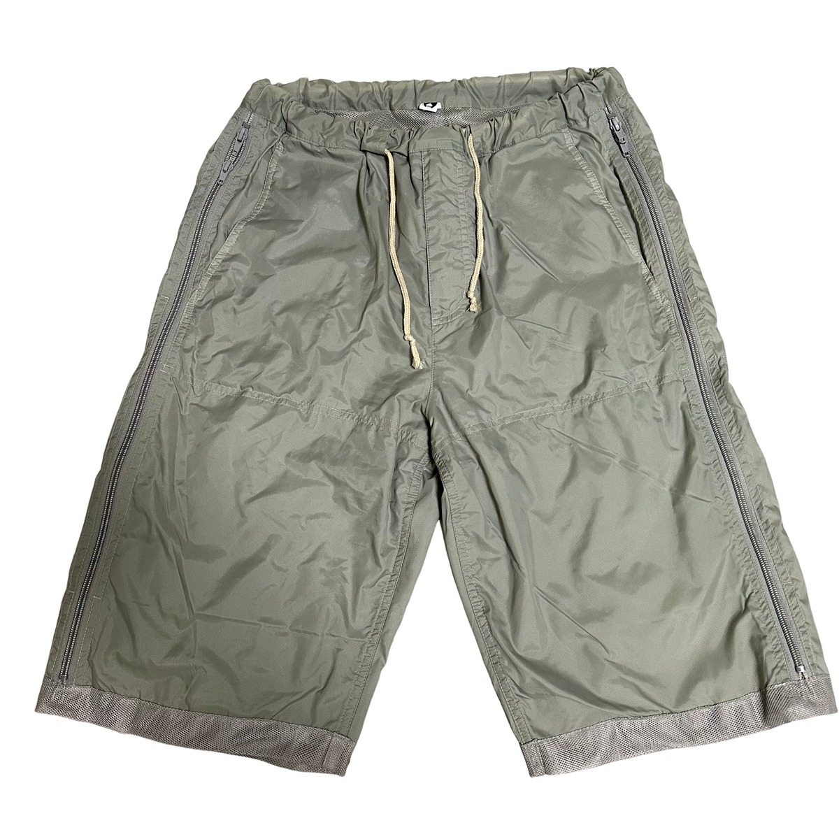 final home archive nylon side zip shorts | One More Age