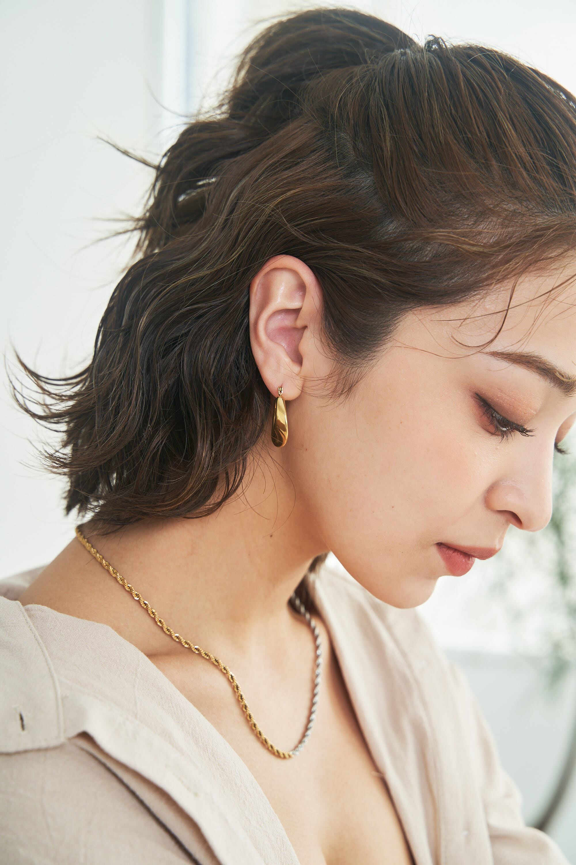 316L wavy pierce #p42 | CELINA