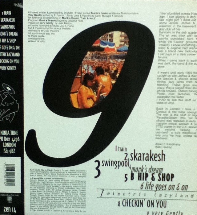 【LP】9 LAZY 9 / Electric Lazyland | COMPACT DISCO ASIA