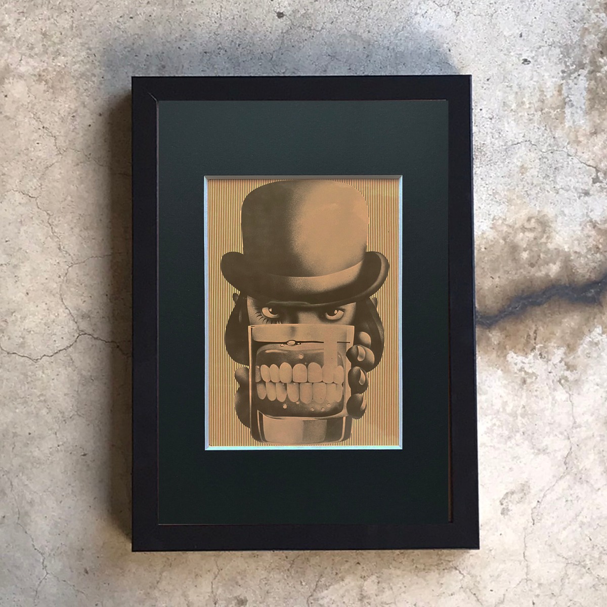 1972/「A Clockwork Orange 」/Philip Castle/A4額付き | woodmarquee