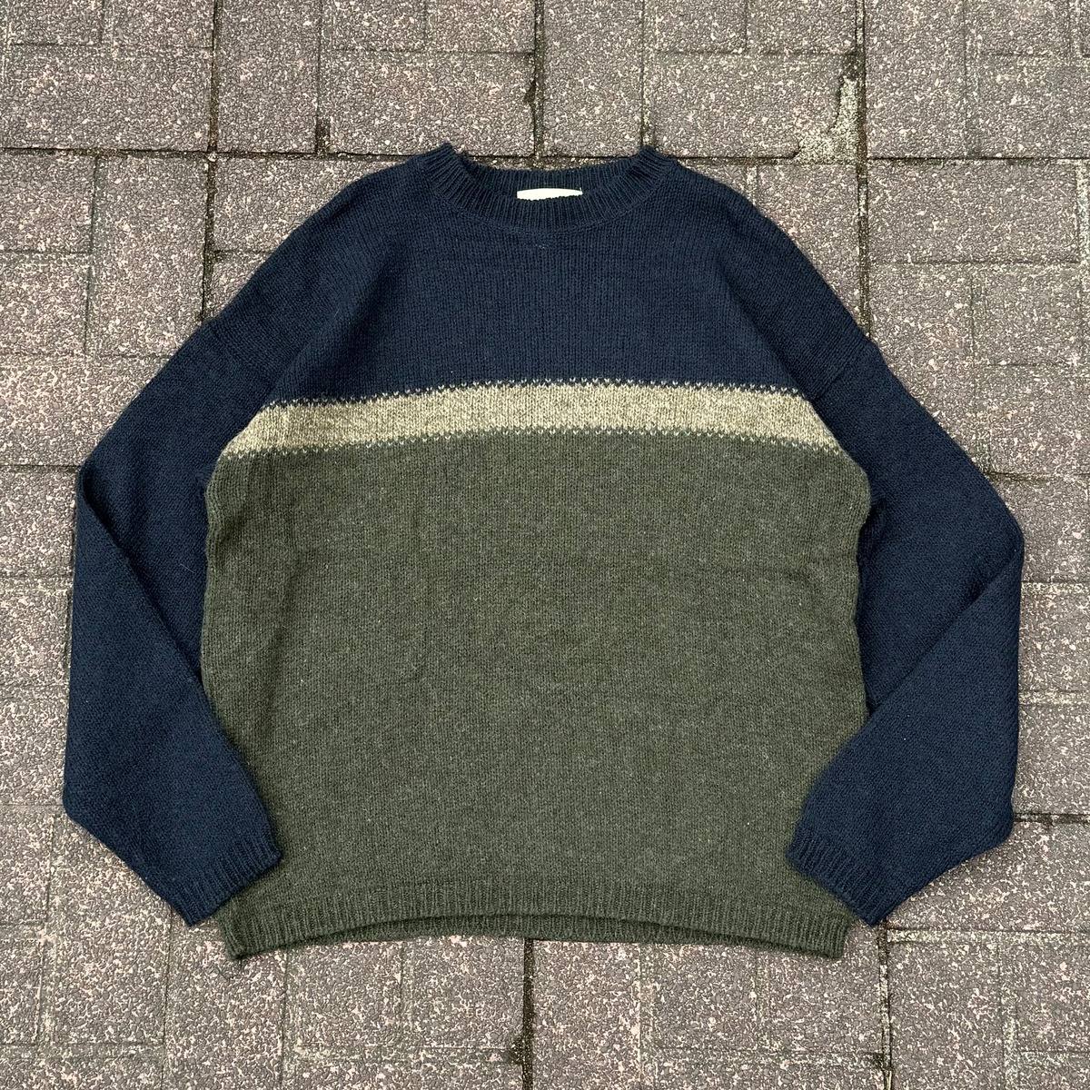【USA製】90's~ Eddie Bauer Wool Nylon Knit | spike osu