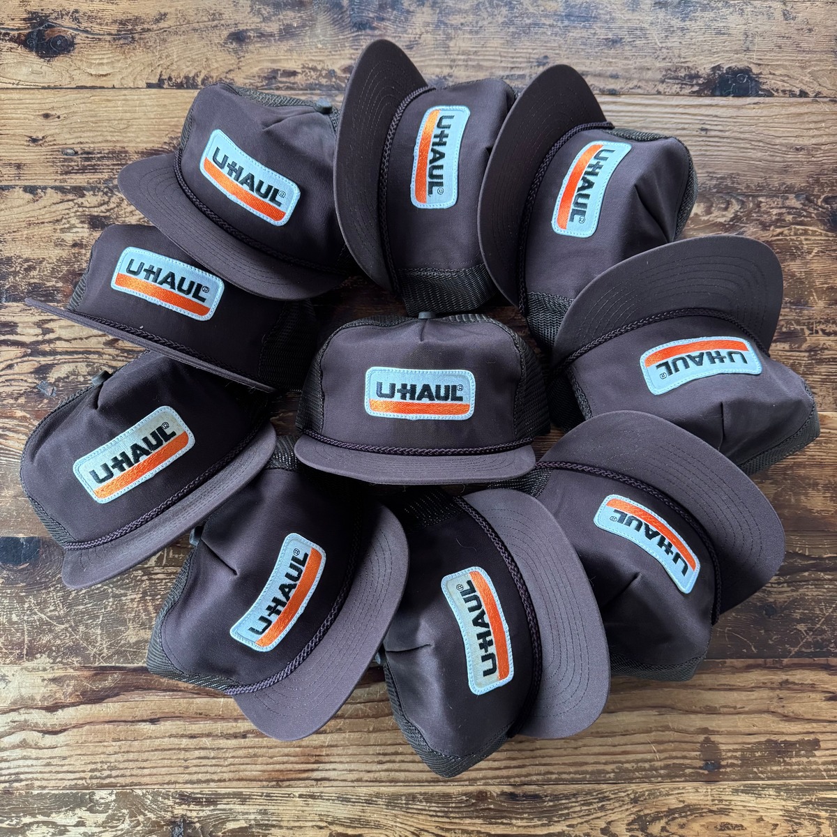 Circa Early 90's Deadstock "U-Haul" Employee Trucker Hat | Rei-mart