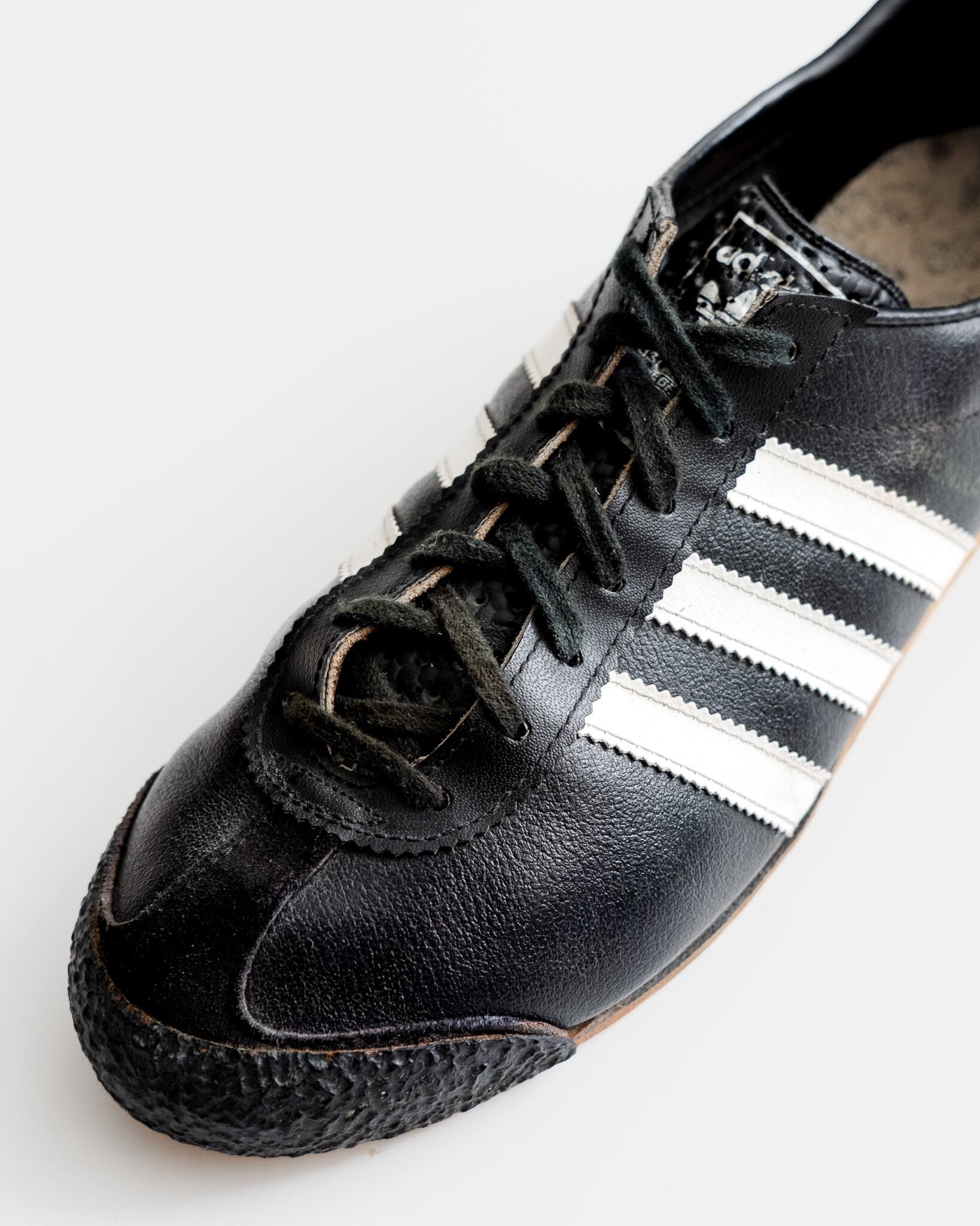 [70s'] “adidas” VIENNA Leather Low top Sneaker (Made in West Germany ...