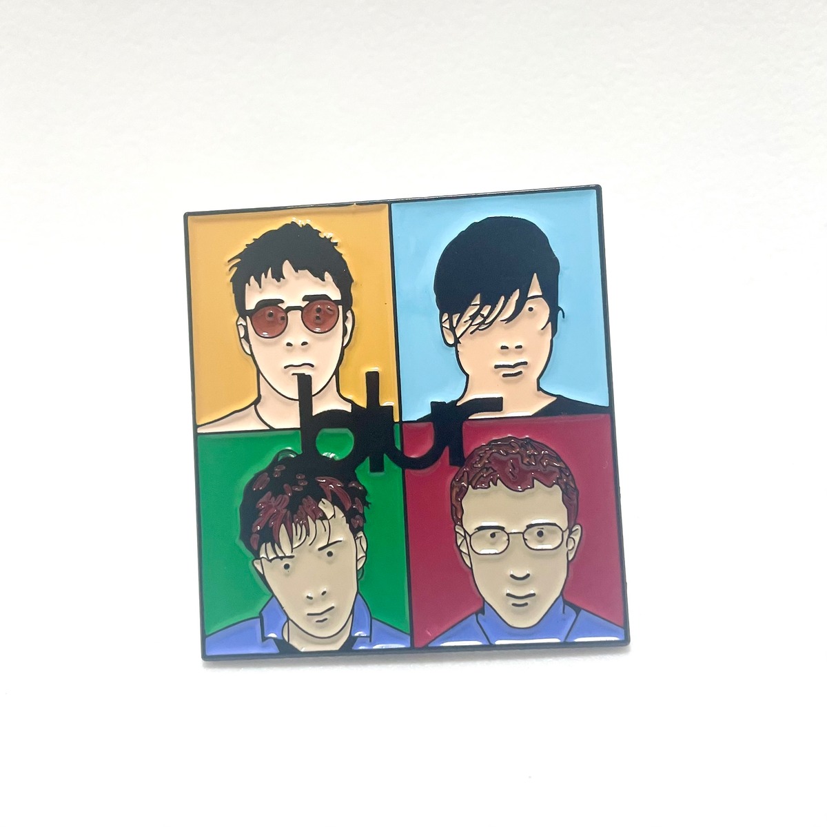 blur ピンバッジ ブラー Pins ロック イギリス雑貨 | BF MERCH’S