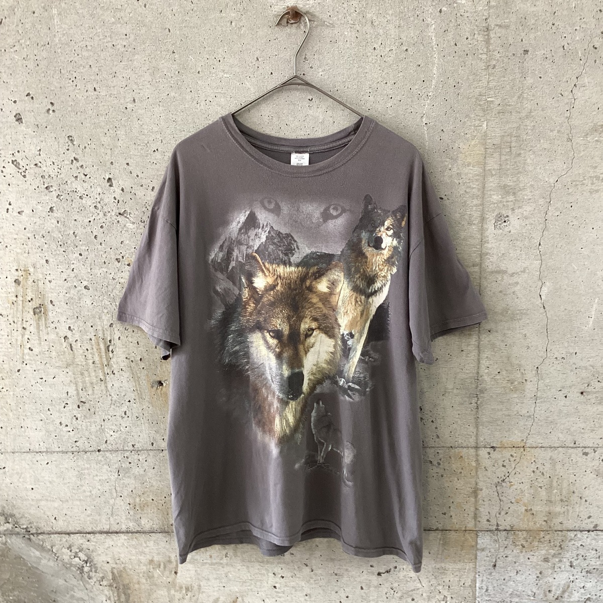 wolf print t shirt | 古着屋 SAJI
