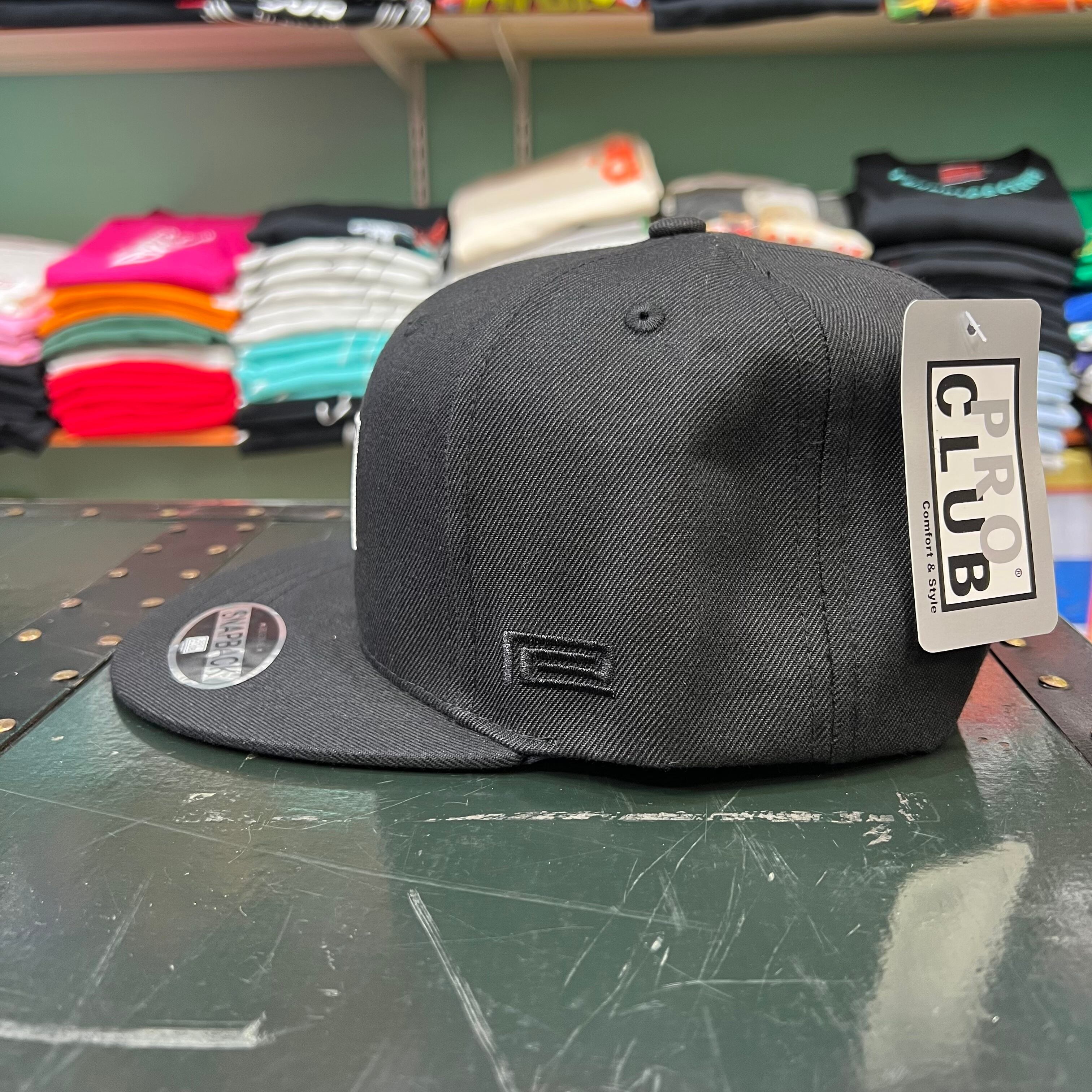 PRO CLUB LOGO SNAPBACK CAP -BLACK- | babylonclub