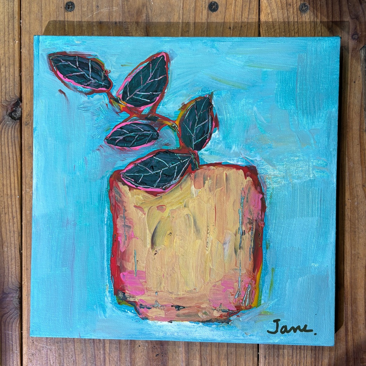 Vivid plant planter -drawing. | WFD-Design