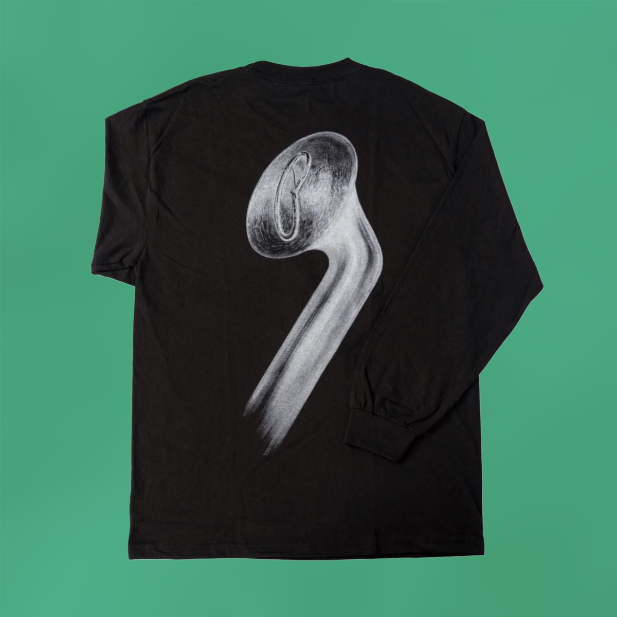 【PHIL WOOD】SPOKE HEAD LONG SLEEVE T-SHIRT (BLACK) | Humhumhug Online Shop