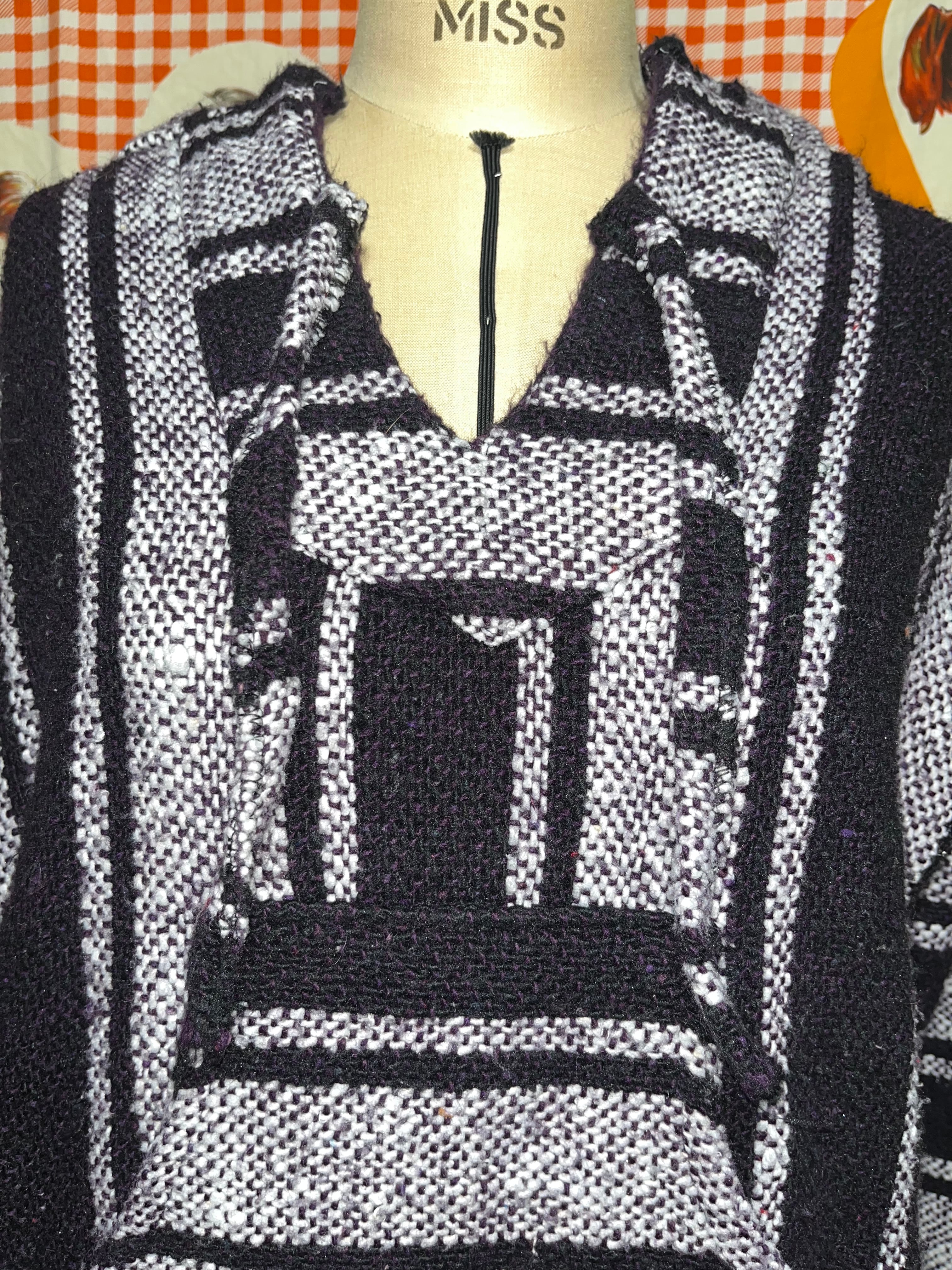 ヴィンテージ メキシカンパーカー ブラック系 | KOUME