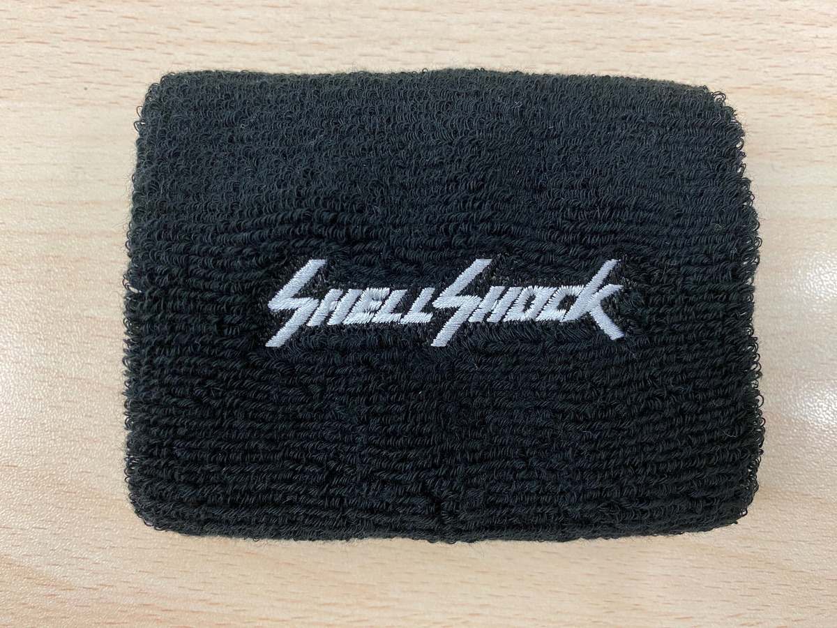 NEW！リストバンド【刺繍ロゴ入り】 | SHELLSHOCK Goods Store