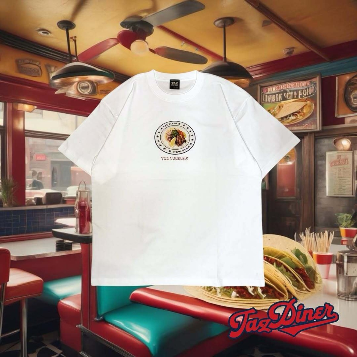 TAZ DINER / "TAZ TUESDAY" T-SHIRTS | CLICK