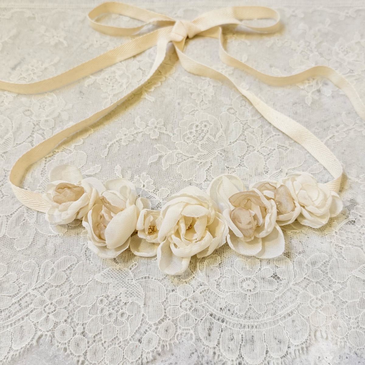 maiow maiow jolie fleur 2way necklace | Meno