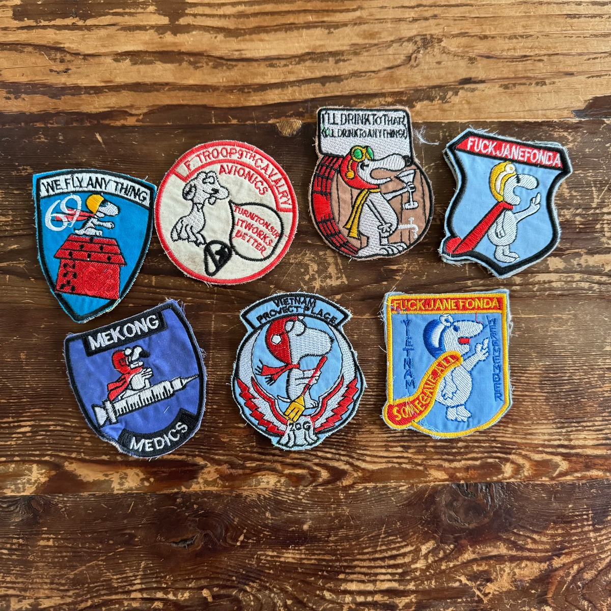 Vietnam Era Vintage Snoopy USAF Patch/10 | Rei-mart