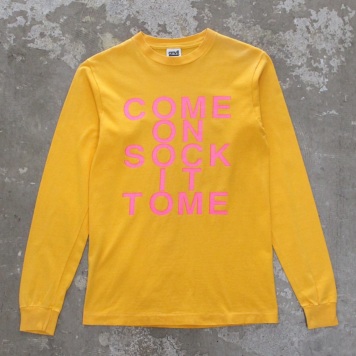 anvil / Long Sleeve T-sh (YLW) | orio online store