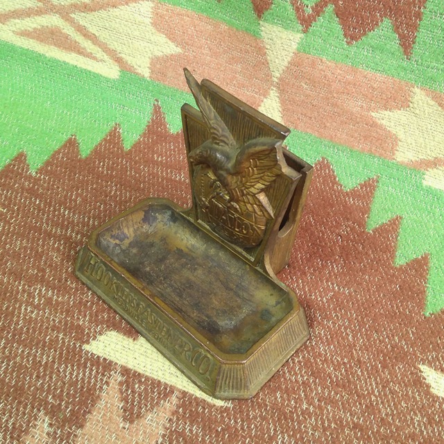 1920s HOOKLESS FASTENER CO. Advertising Ashtray | Wonder Wear ヴィンテージ古着 ...