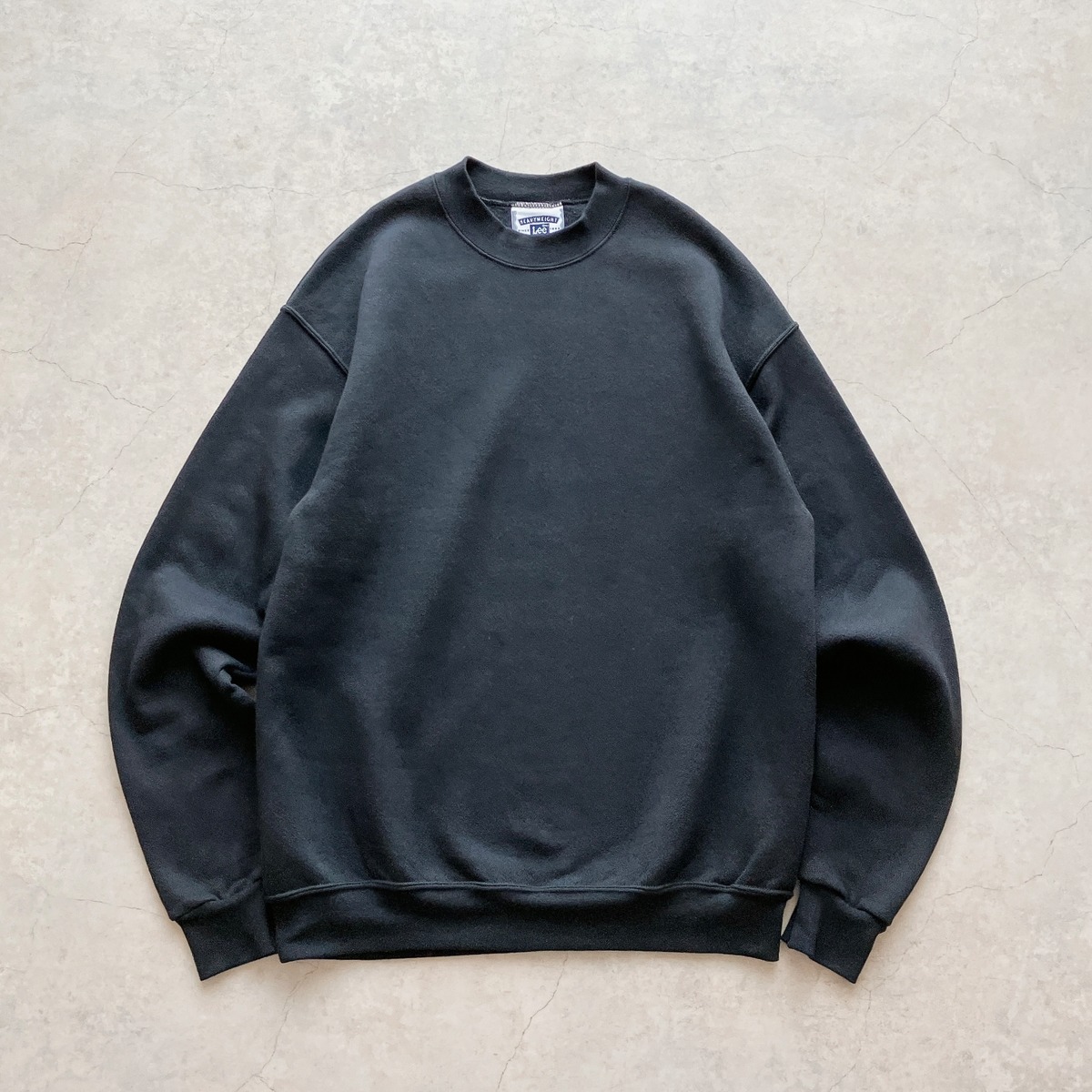 90s Lee Blank Sweatshirt "Black" / リー スウェット ブラック 無地 | HAM