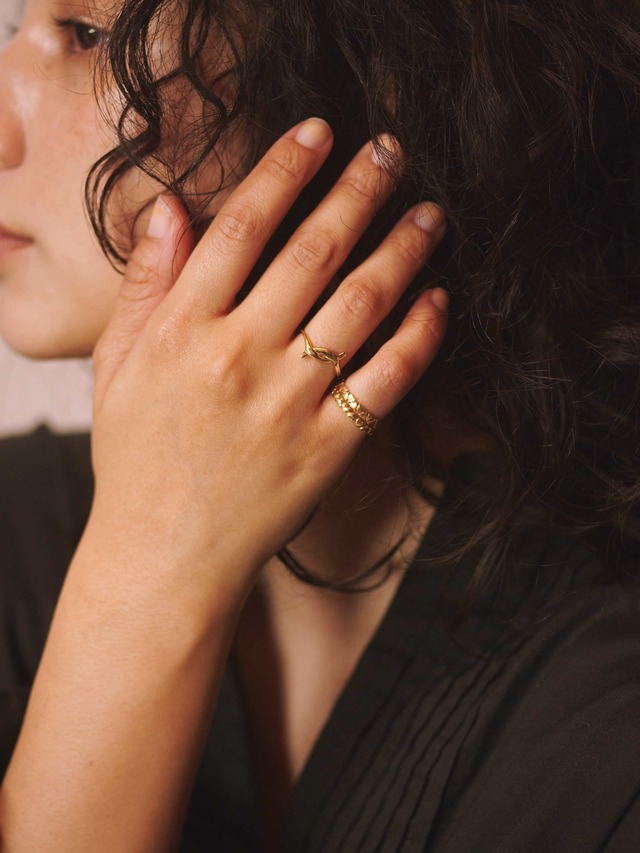 Musubi Ring（K18） | ruzpersianjewelry