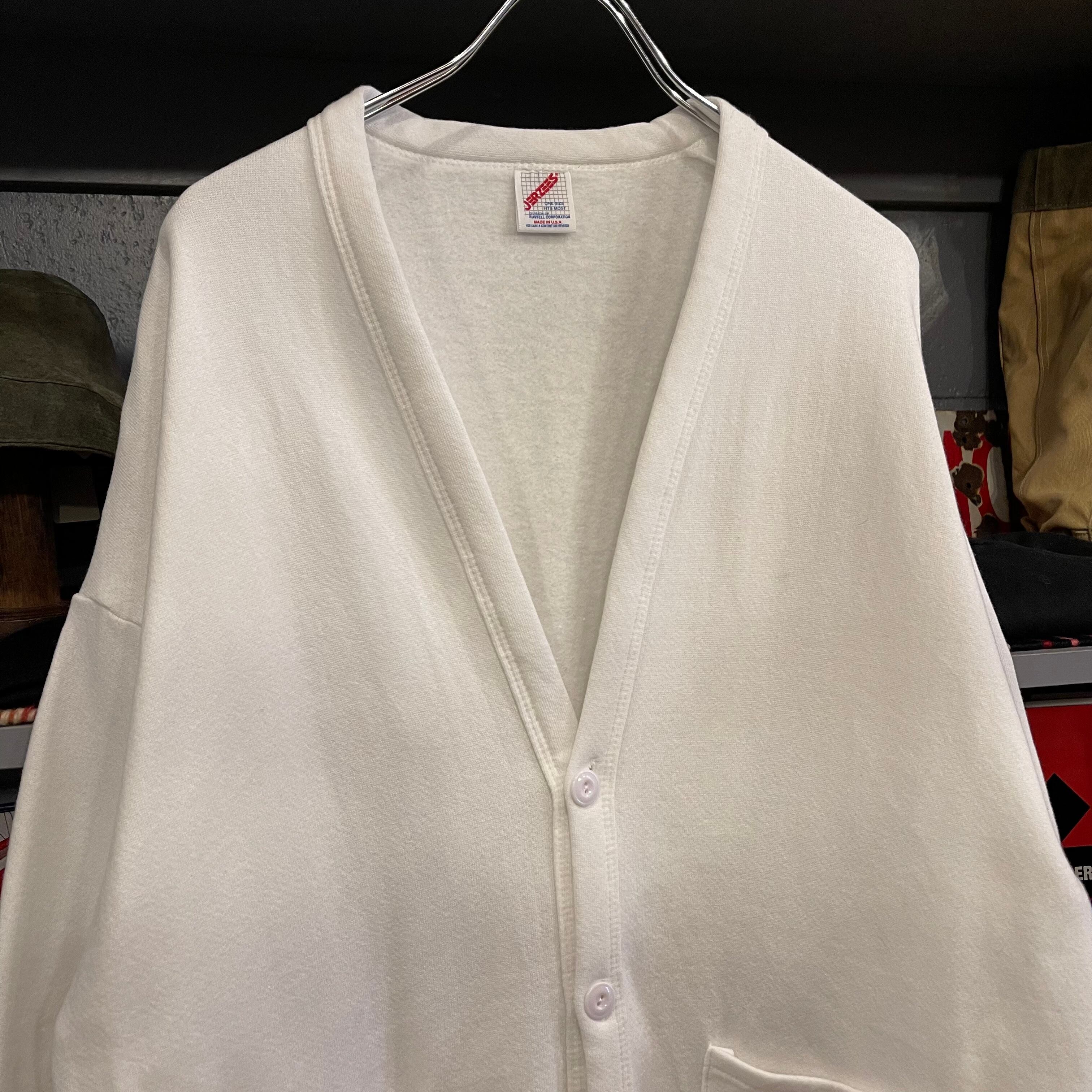 80s JERZEES Sweat Cardigan | VOSTOK