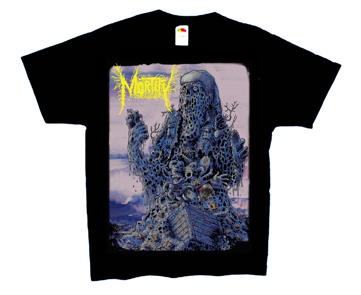 Mortify "Acrid Abyss" デザイン・フルカラーTシャツ | extremynegativeminds