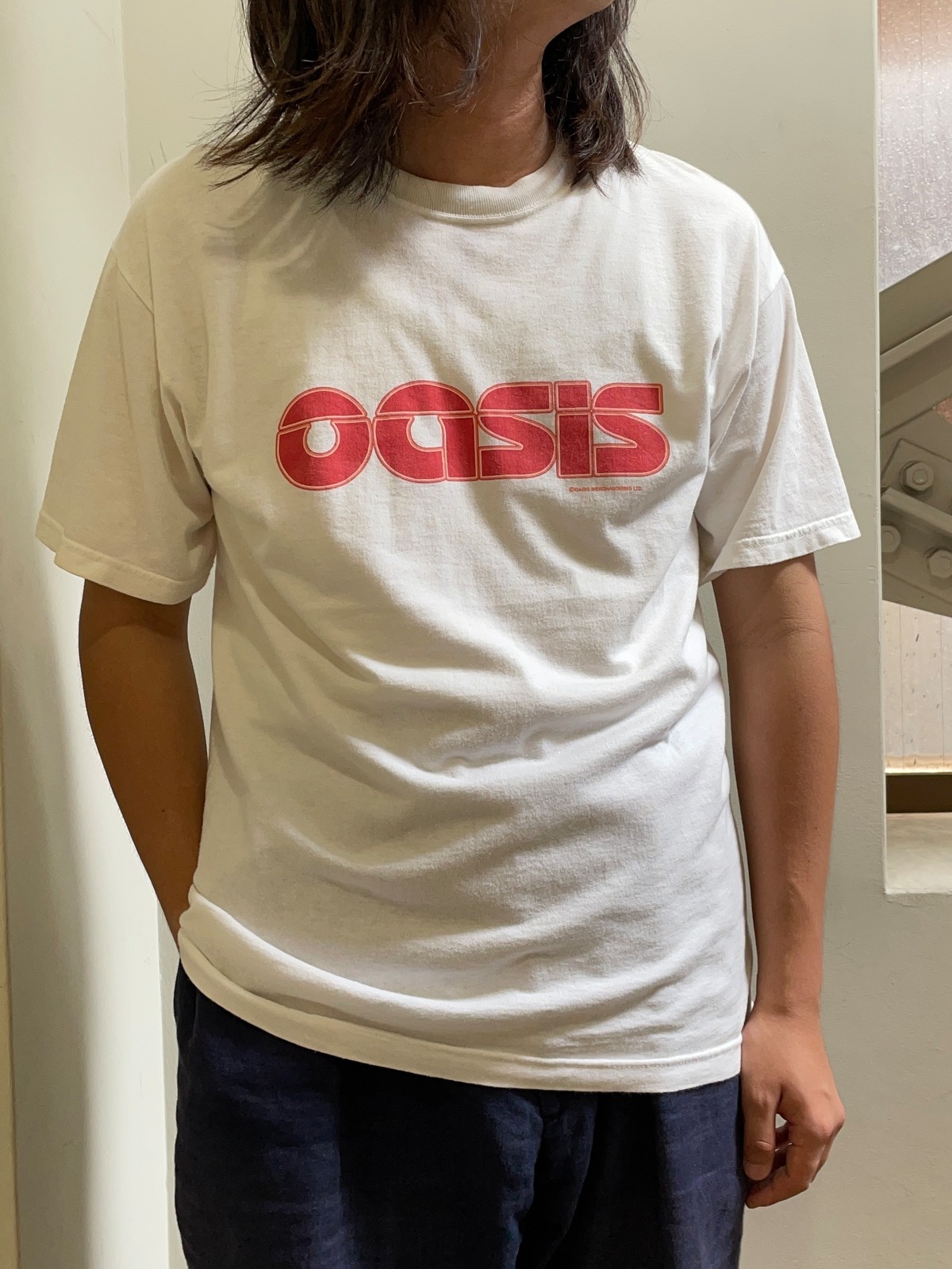 90s OASIS Tee | used.memento